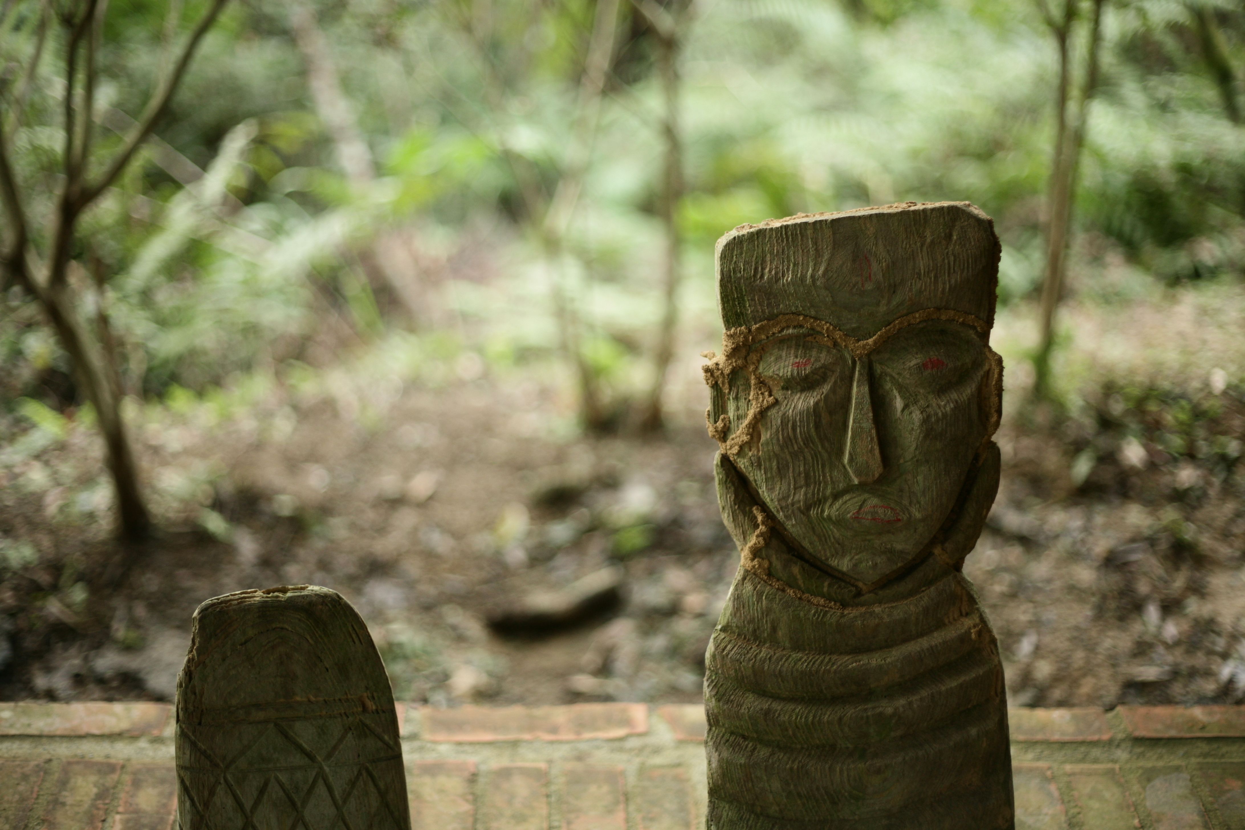 A Brown Wooden Statue · Free Stock Photo