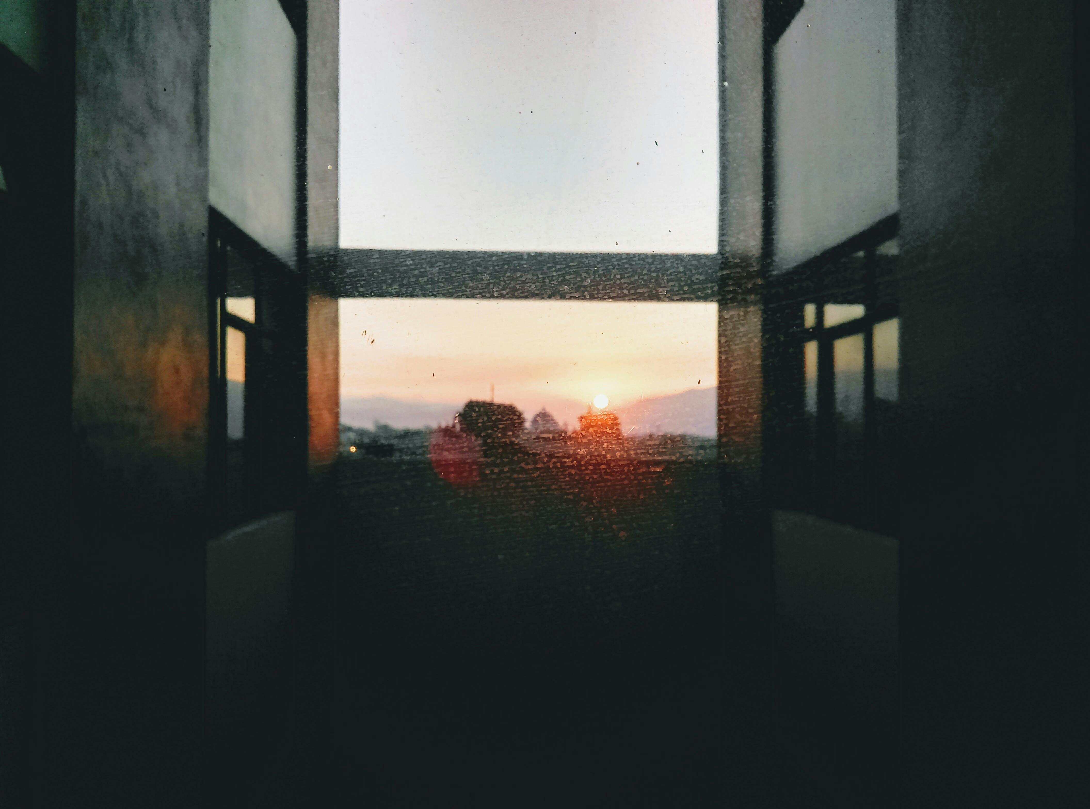 Dirty Glass Window of a Building · Free Stock Photo