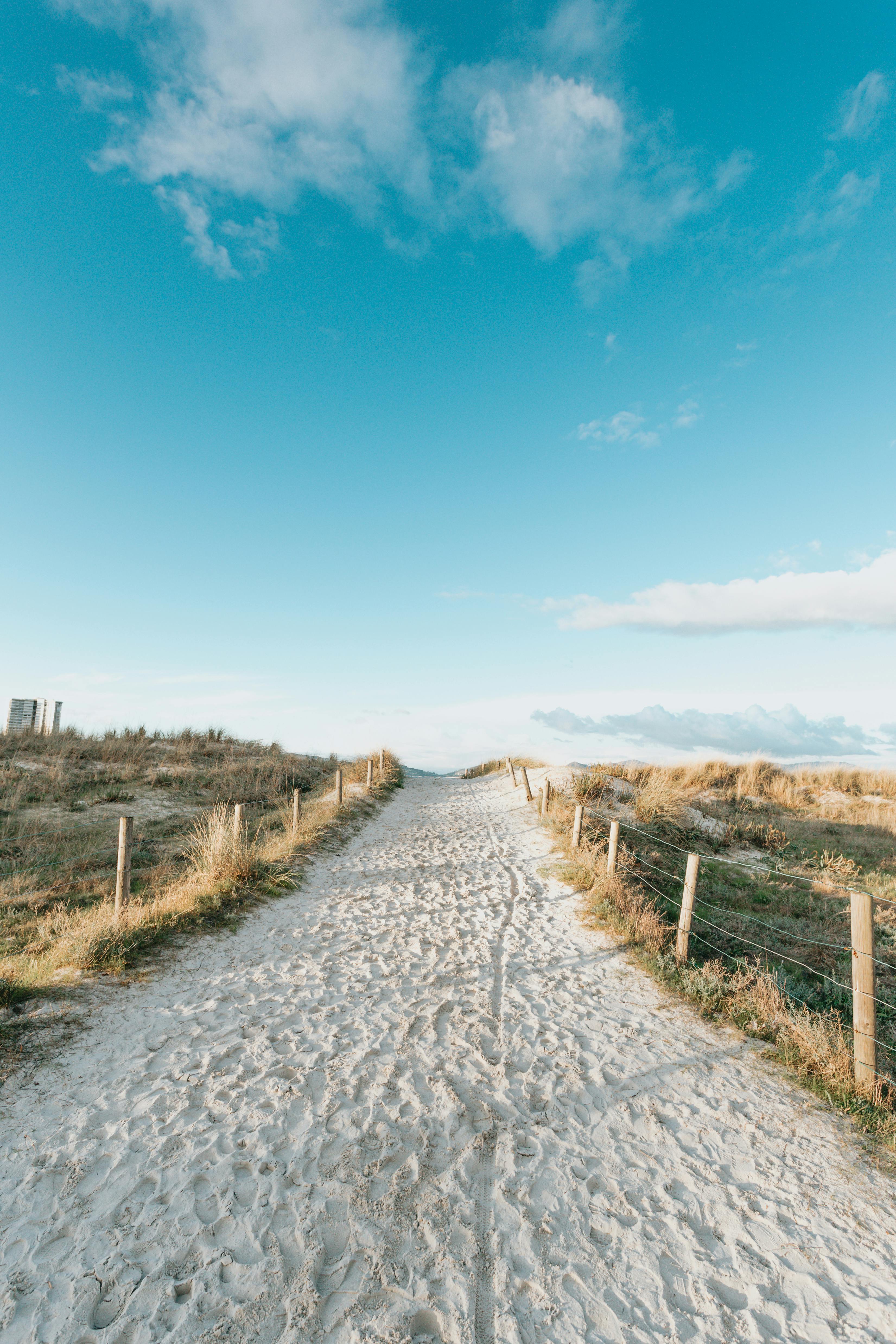 Sand on Footpath · Free Stock Photo
