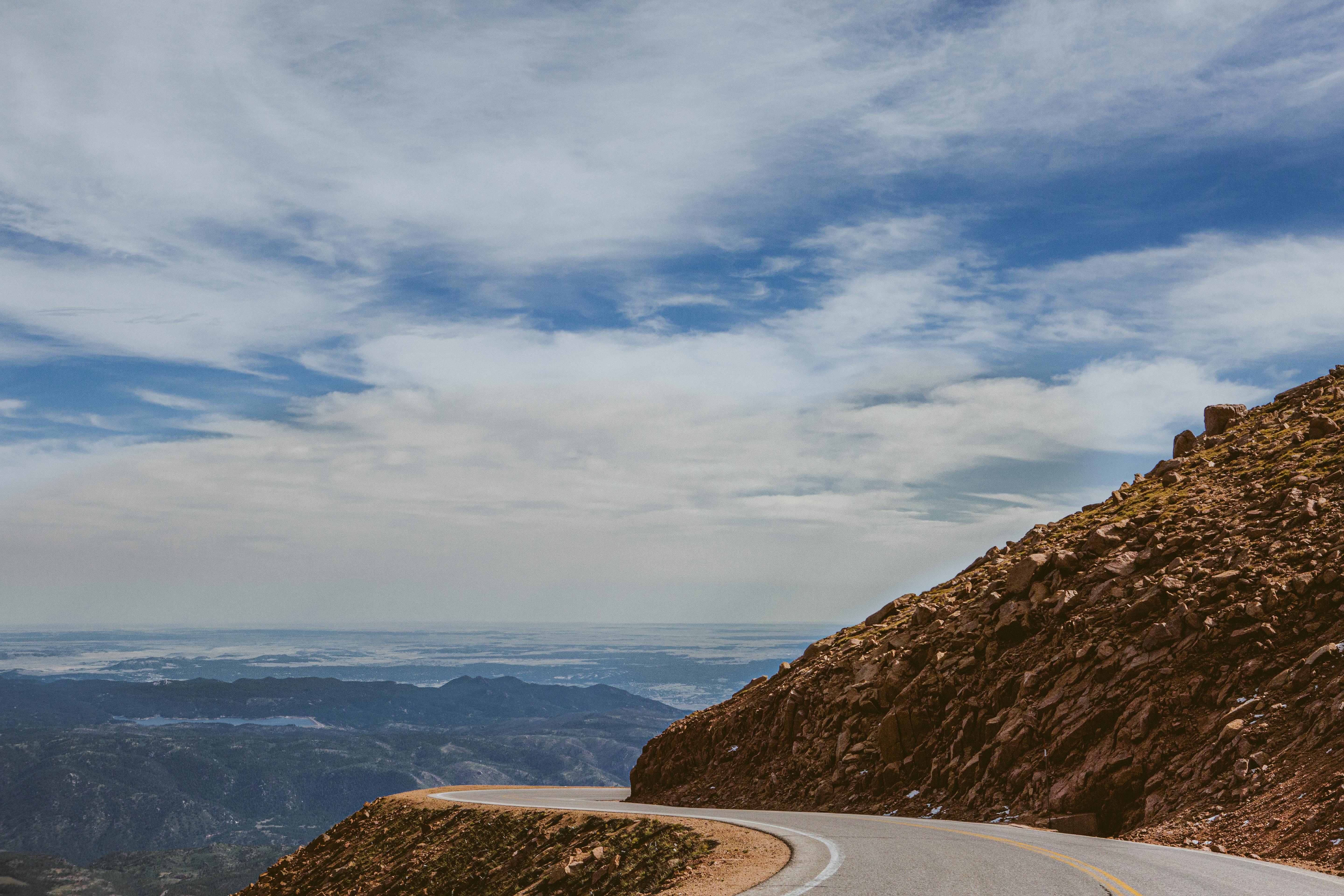 Road on a Mountain · Free Stock Photo