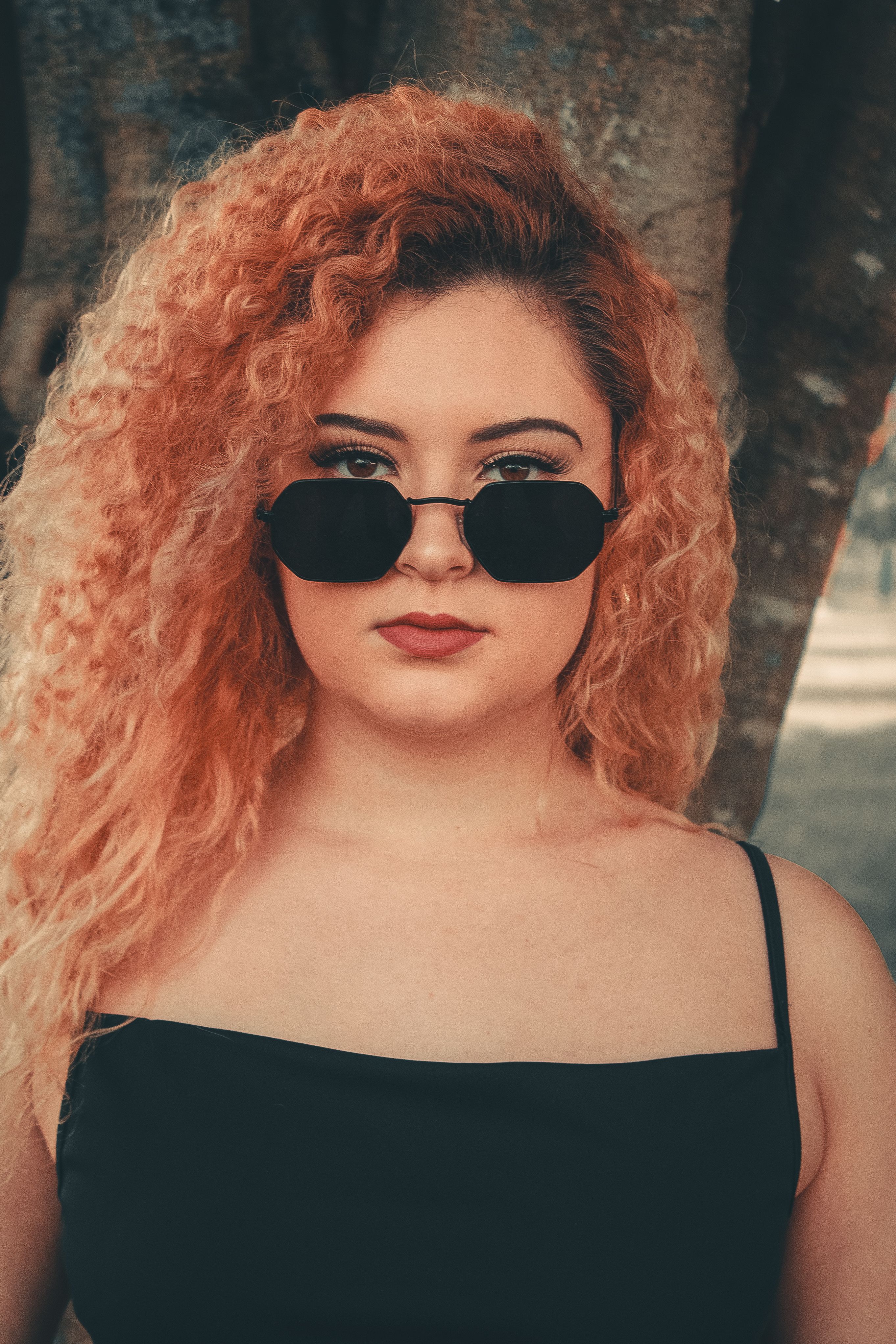 Plus Size Model in Jeans · Free Stock Photo