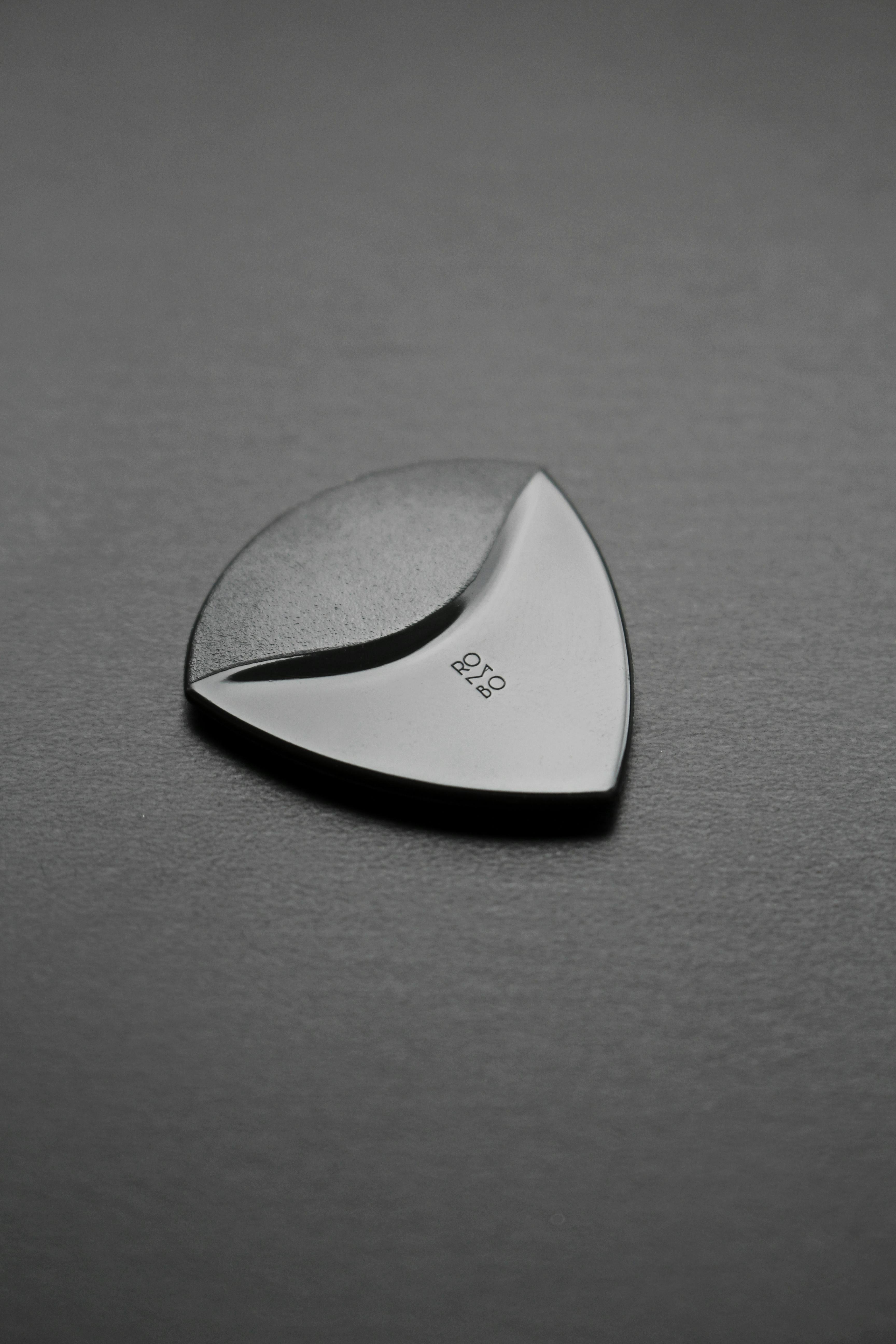 Black Teardrop Guitar Pick · Free Stock Photo