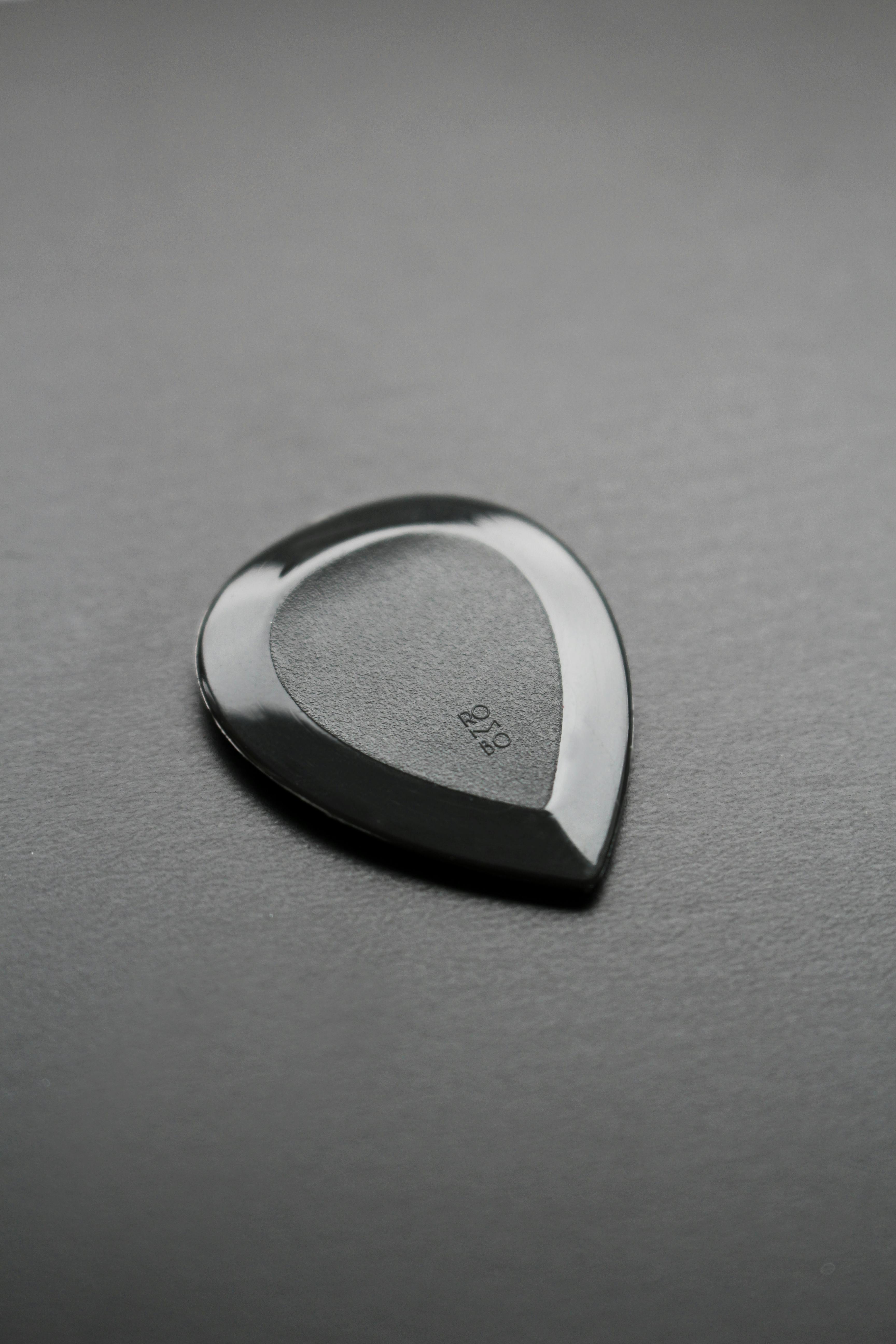Black Teardrop Guitar Pick · Free Stock Photo
