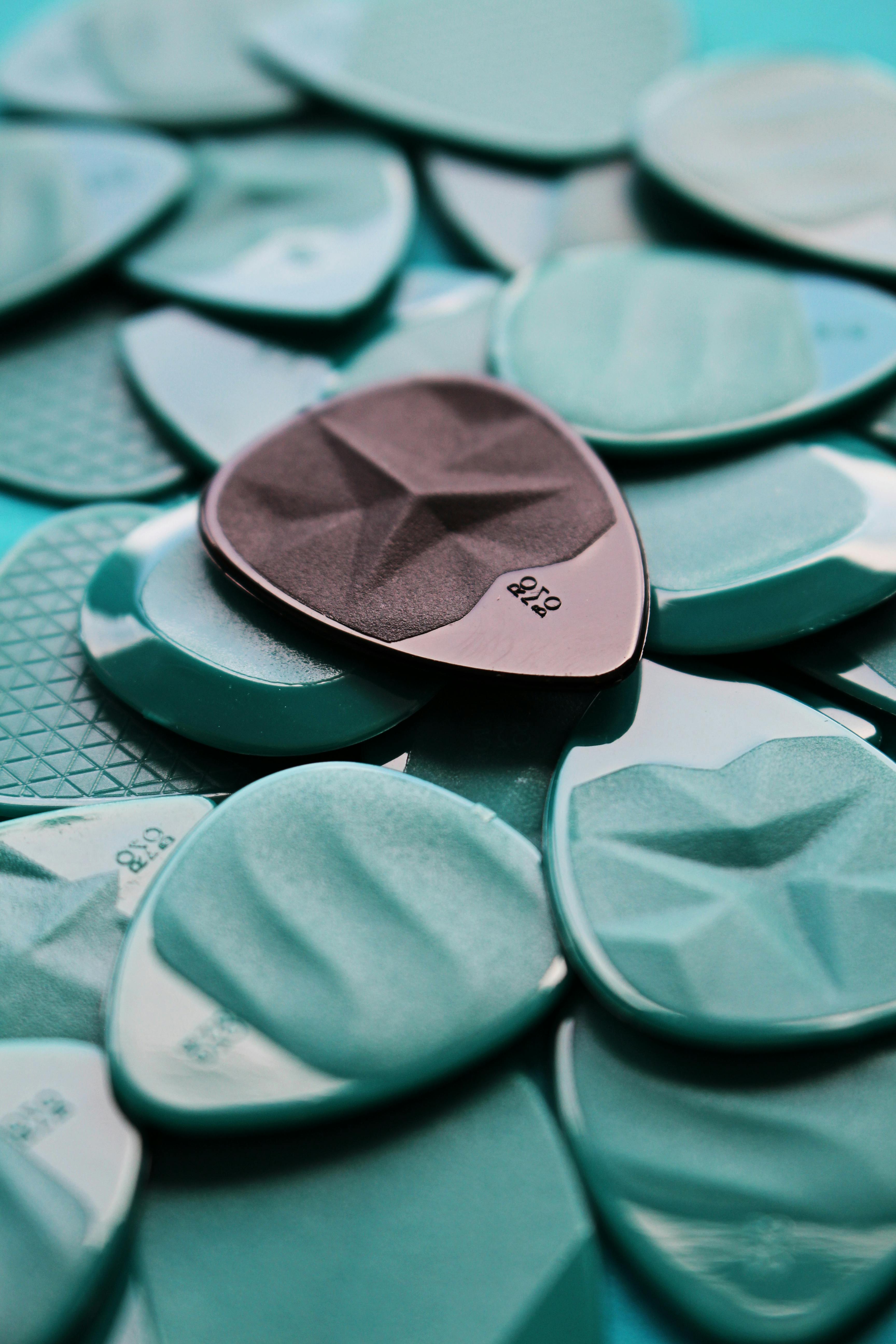 Blue Guitar Pick · Free Stock Photo