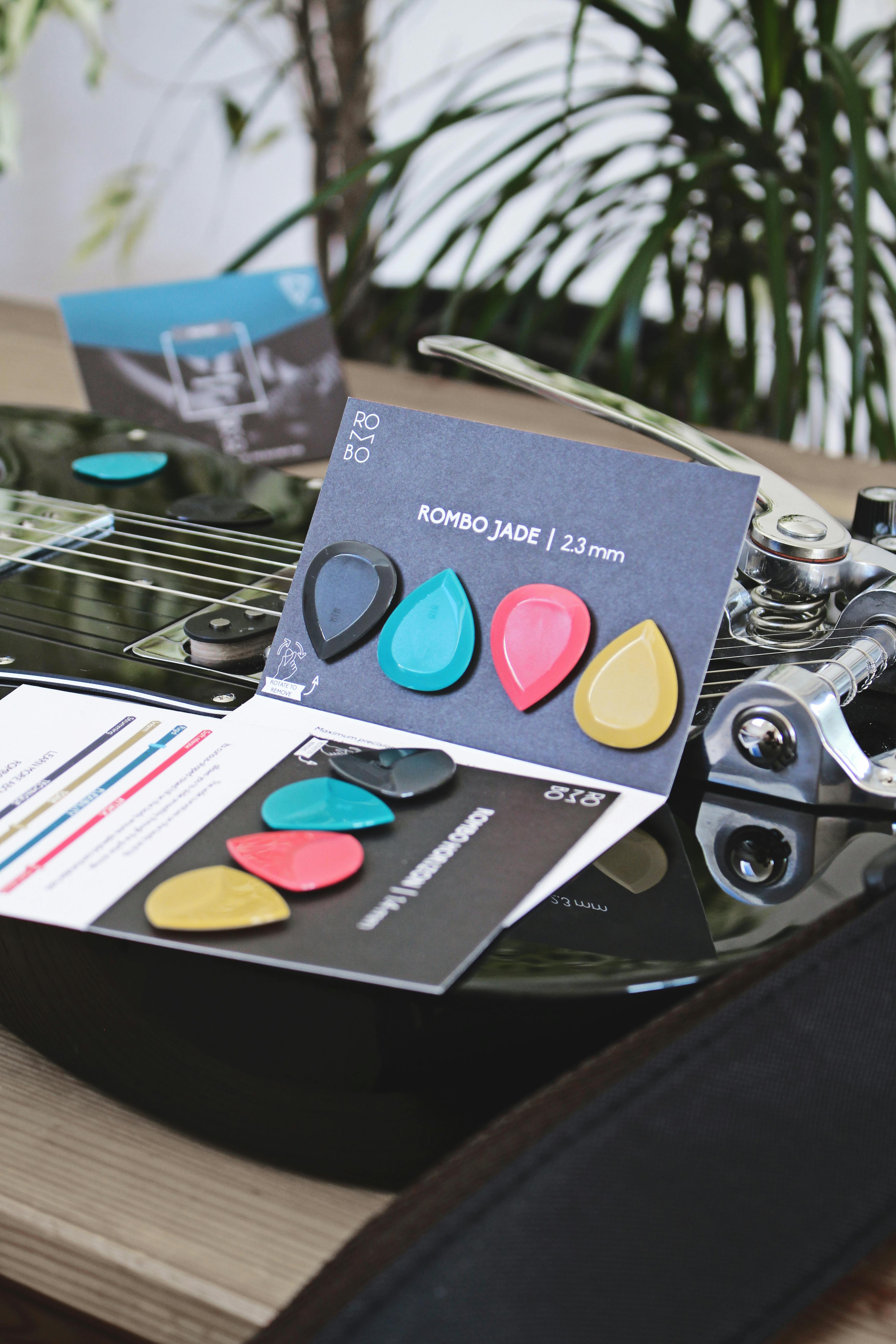 Close-Up Photo of Guitar Pick · Free Stock Photo