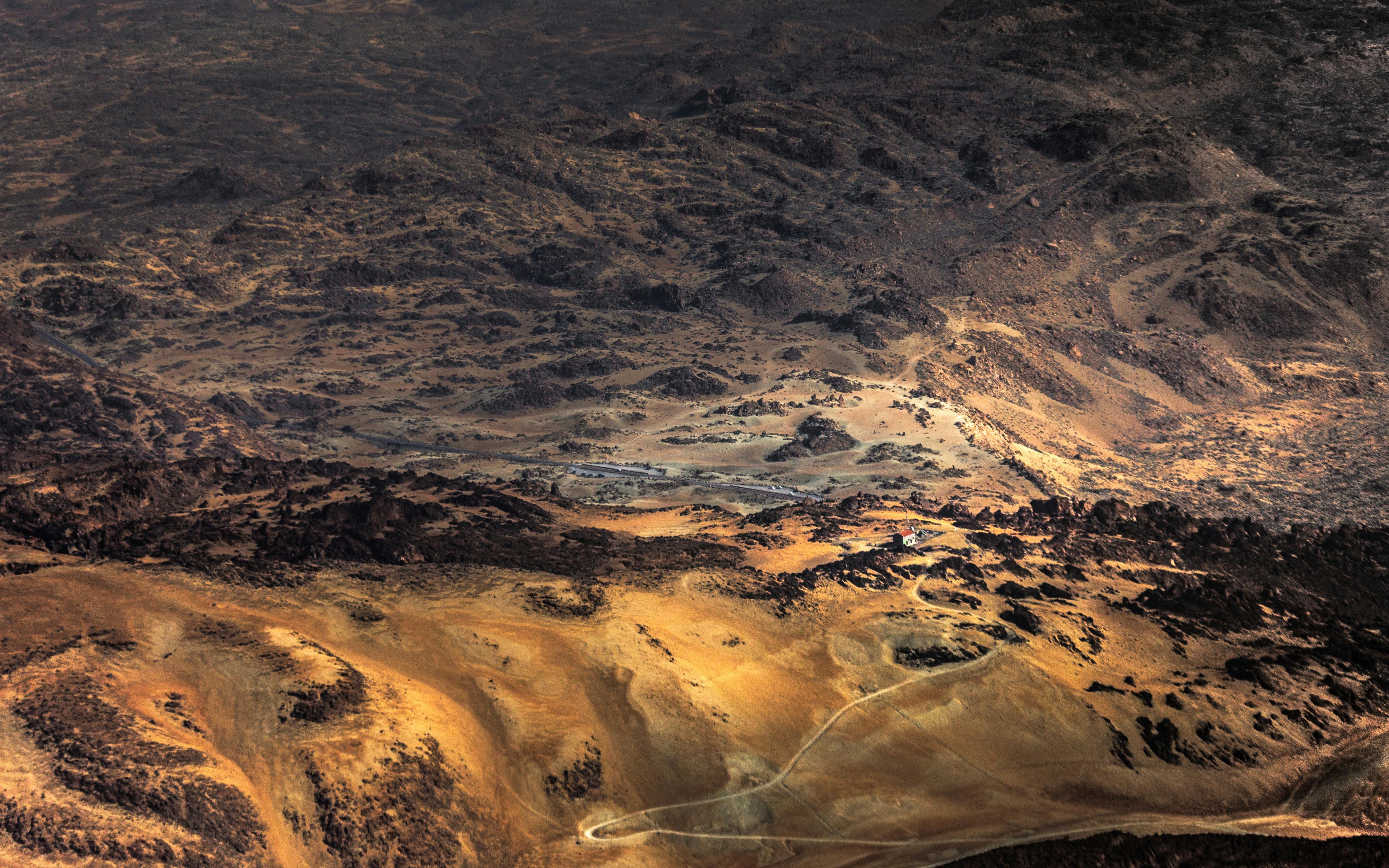 Aerial Photography of a Wasteland · Free Stock Photo
