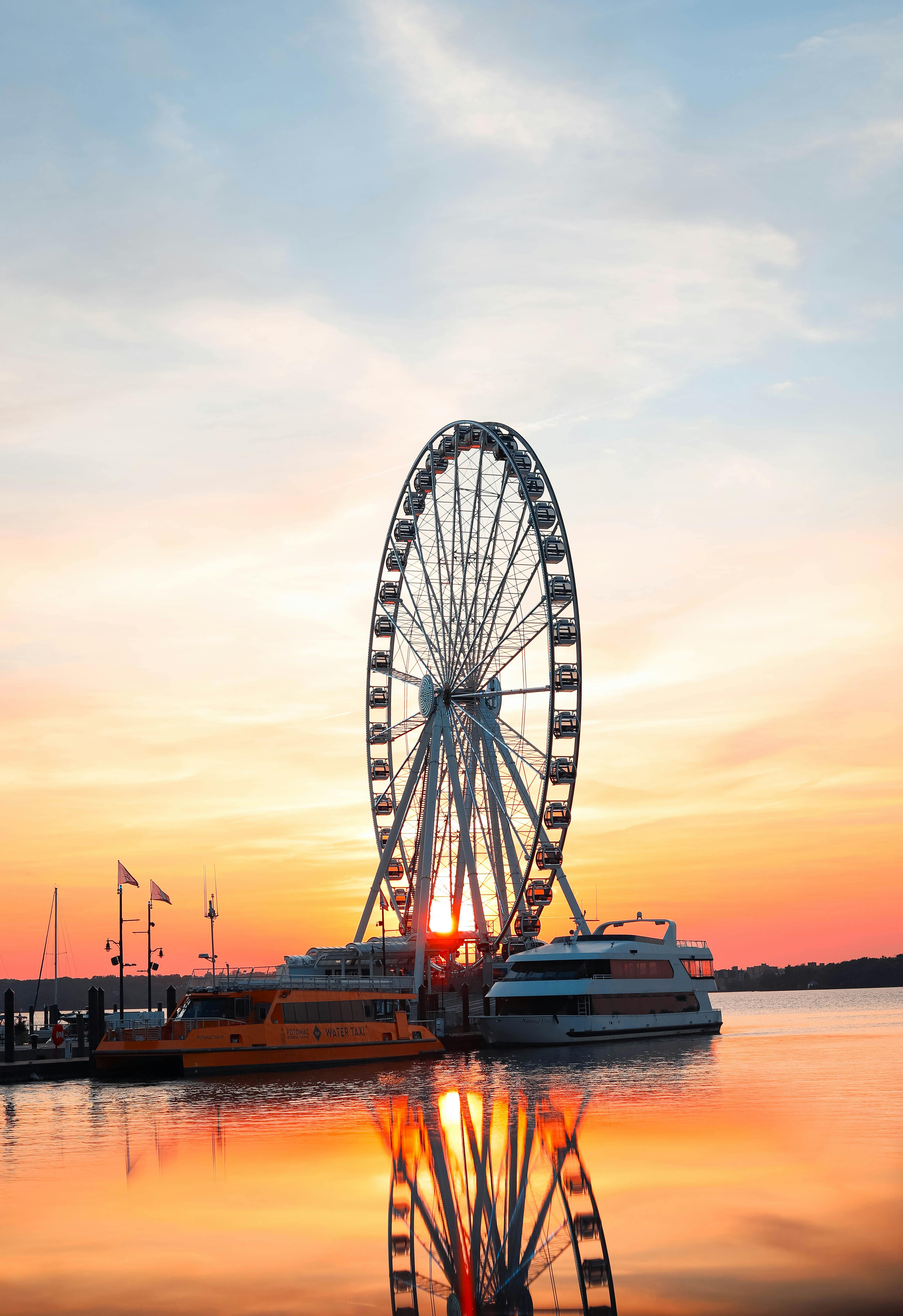 National Harbor Ferris Wheel Dc Photos, Download The BEST Free National ...