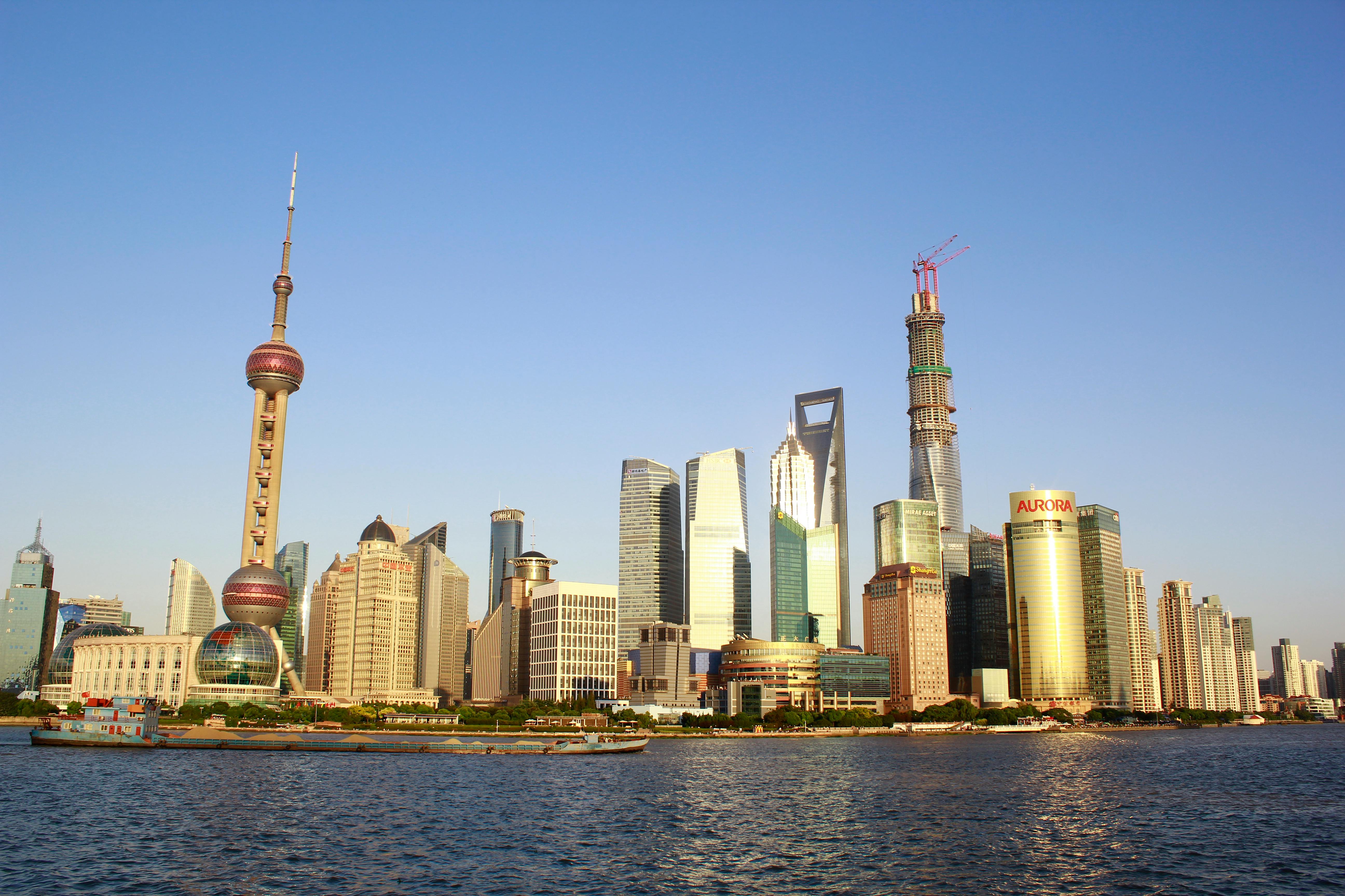 High-Rise Buildings near the Water · Free Stock Photo