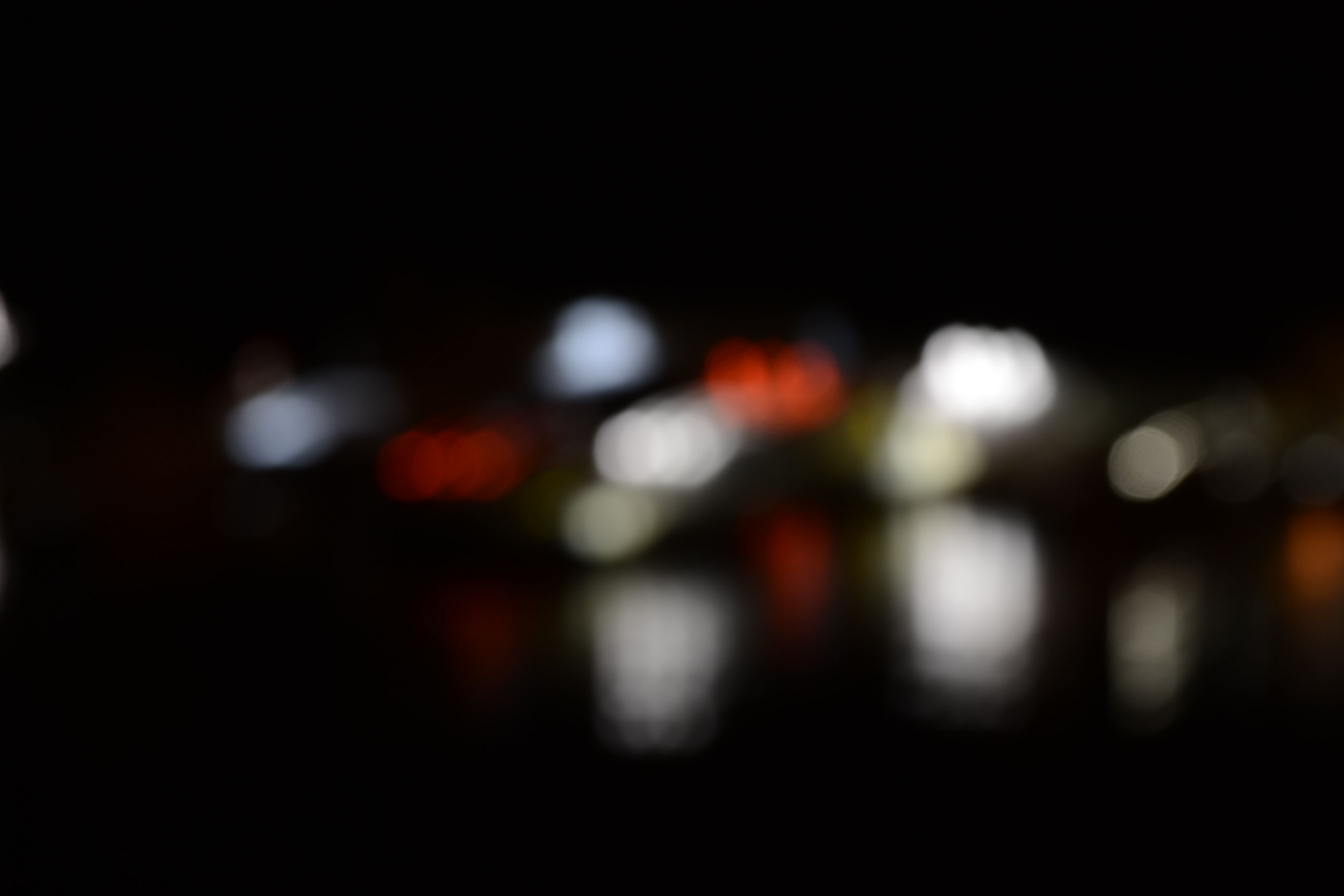 Blurred Night Lights