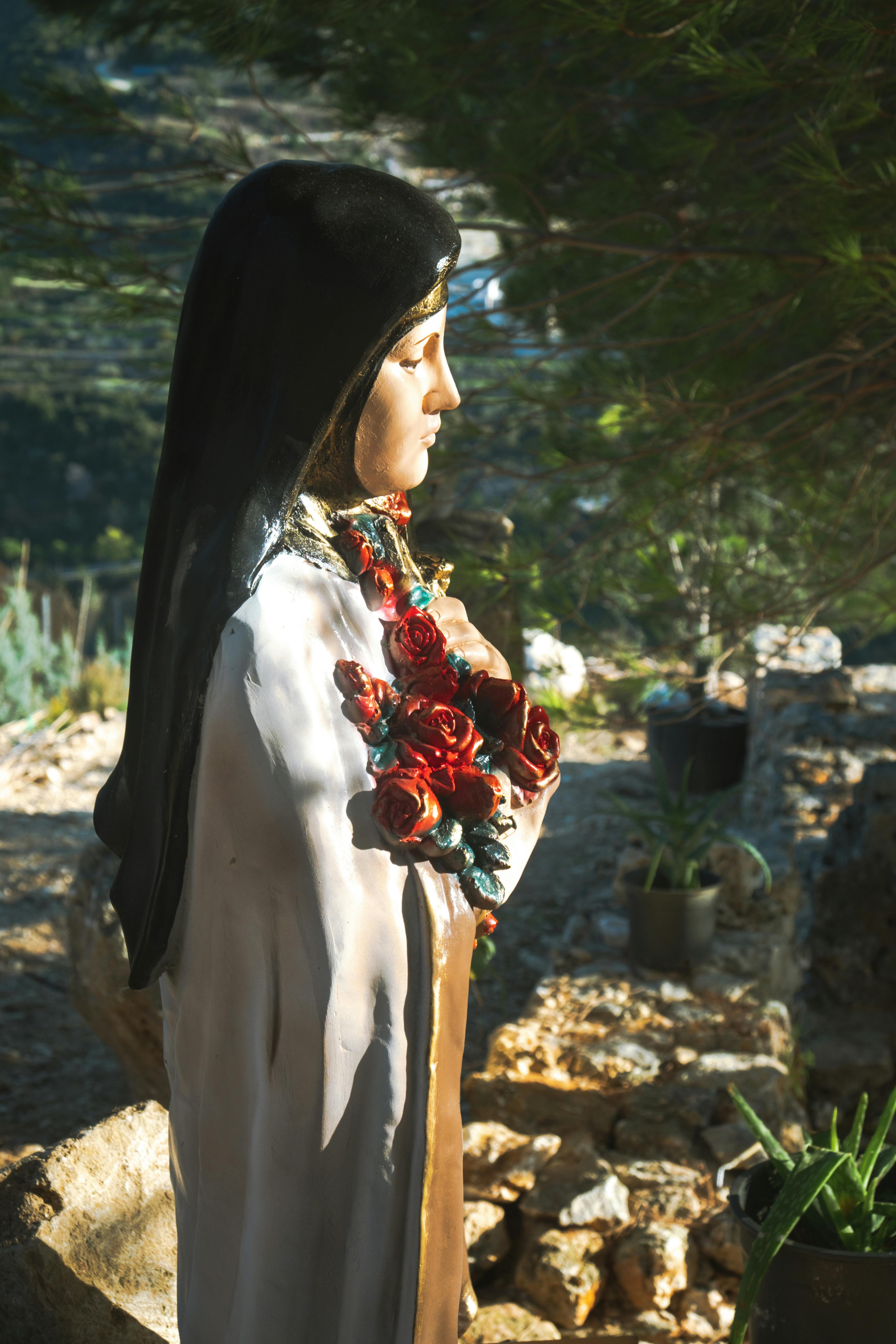 Close Up Photo of Virgin Mary · Free Stock Photo