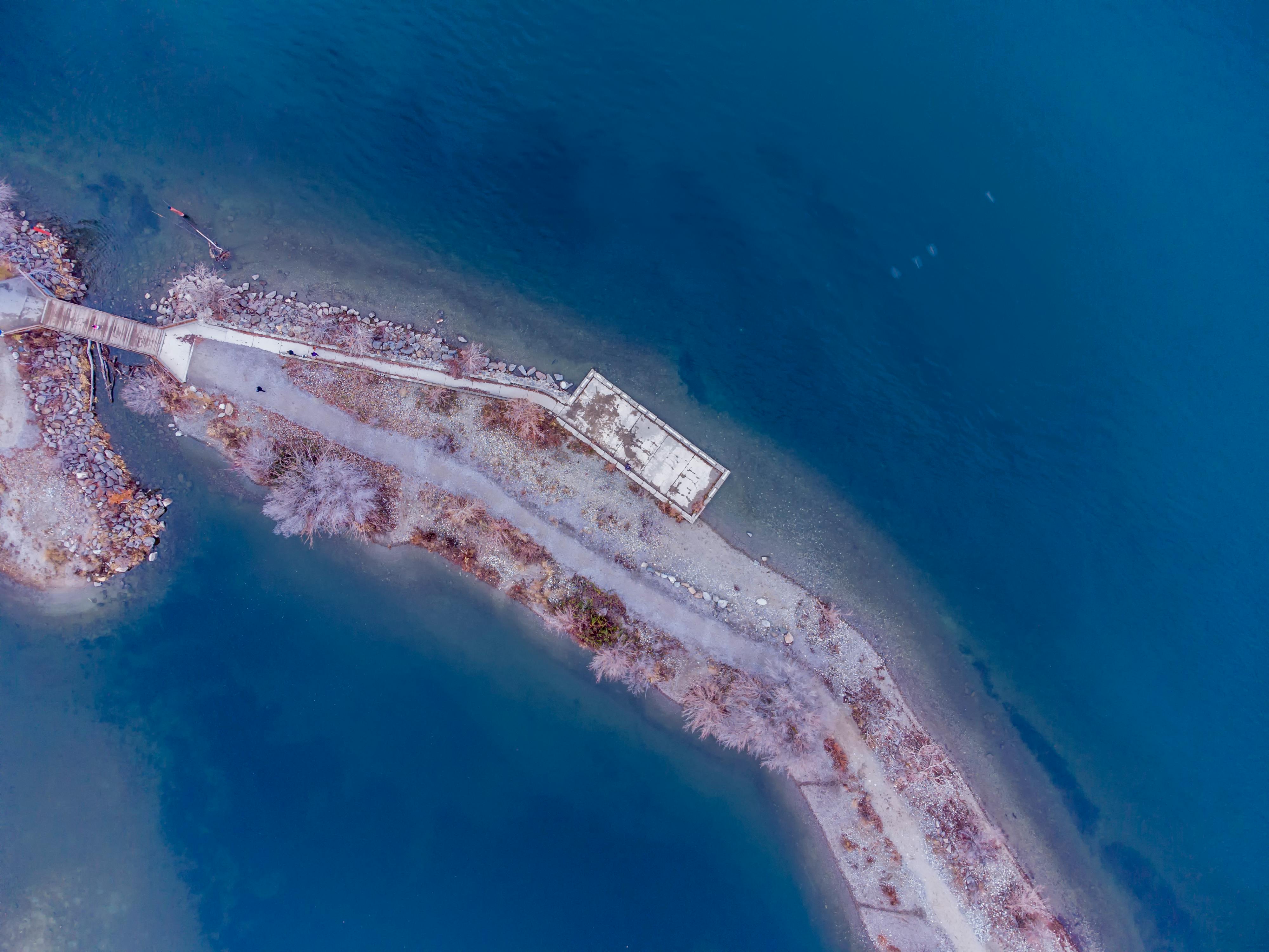 Aerial View of an Island · Free Stock Photo