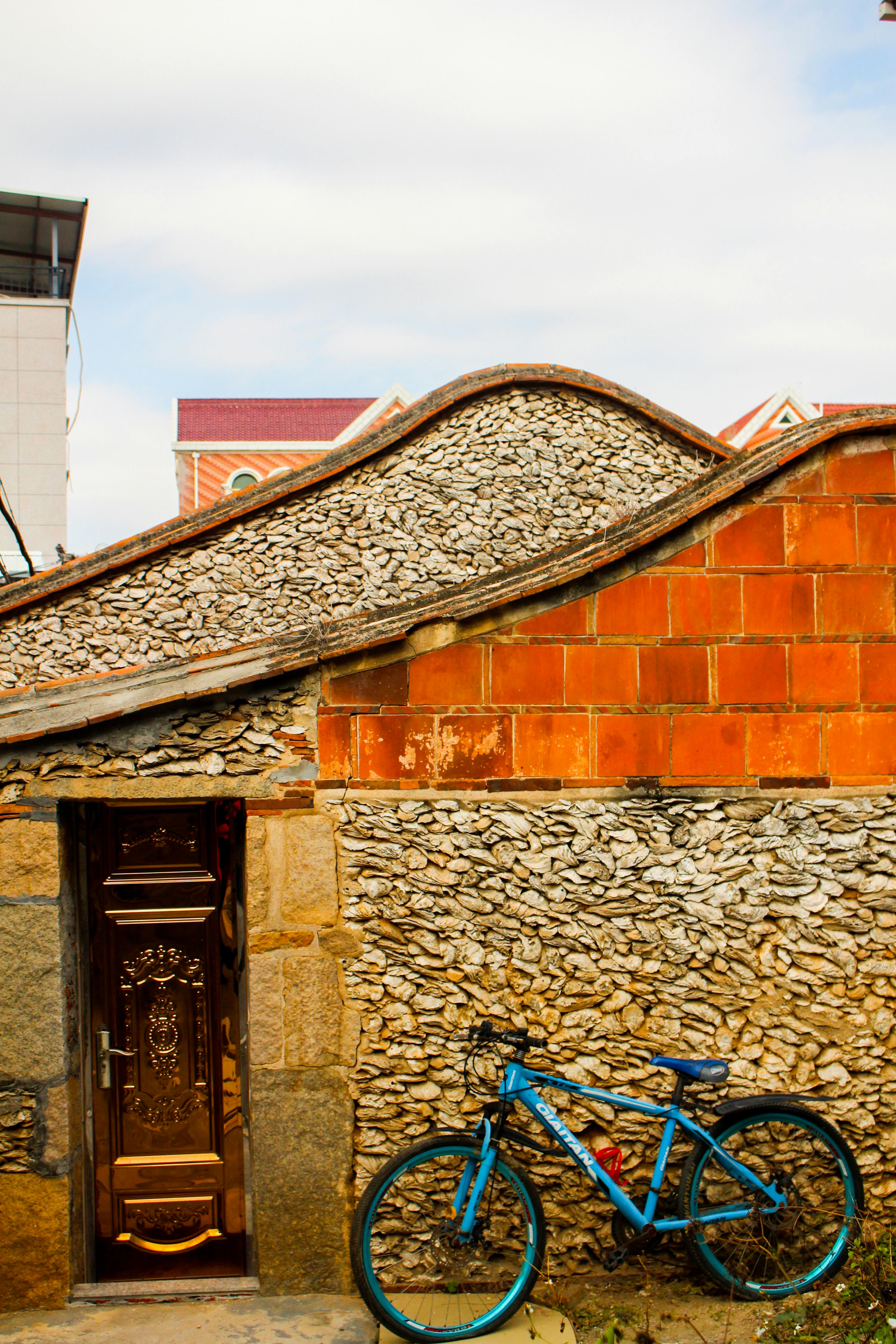 Bicycle Parked outside a House · Free Stock Photo