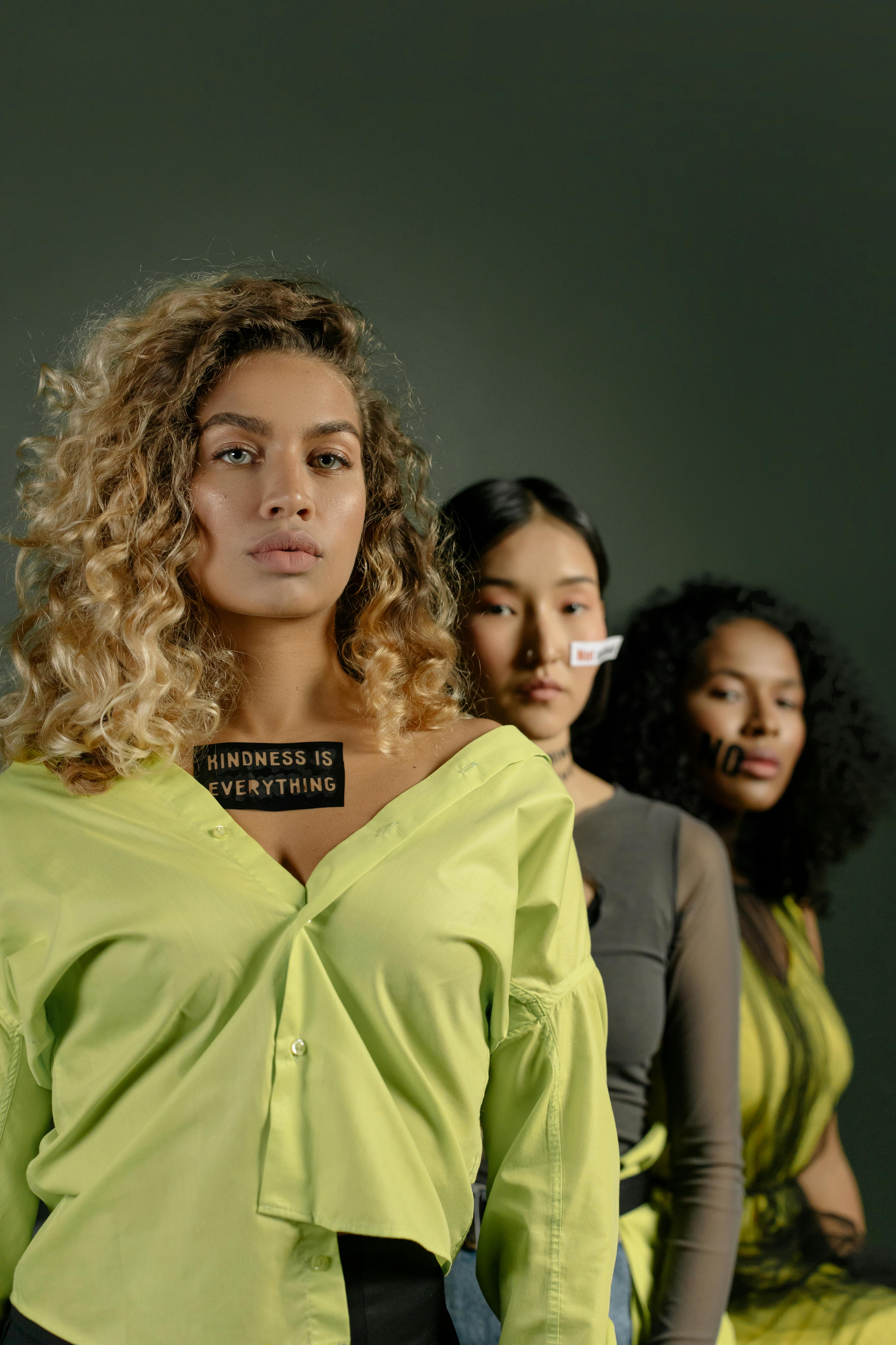 Women with Labels as Manifesto · Free Stock Photo