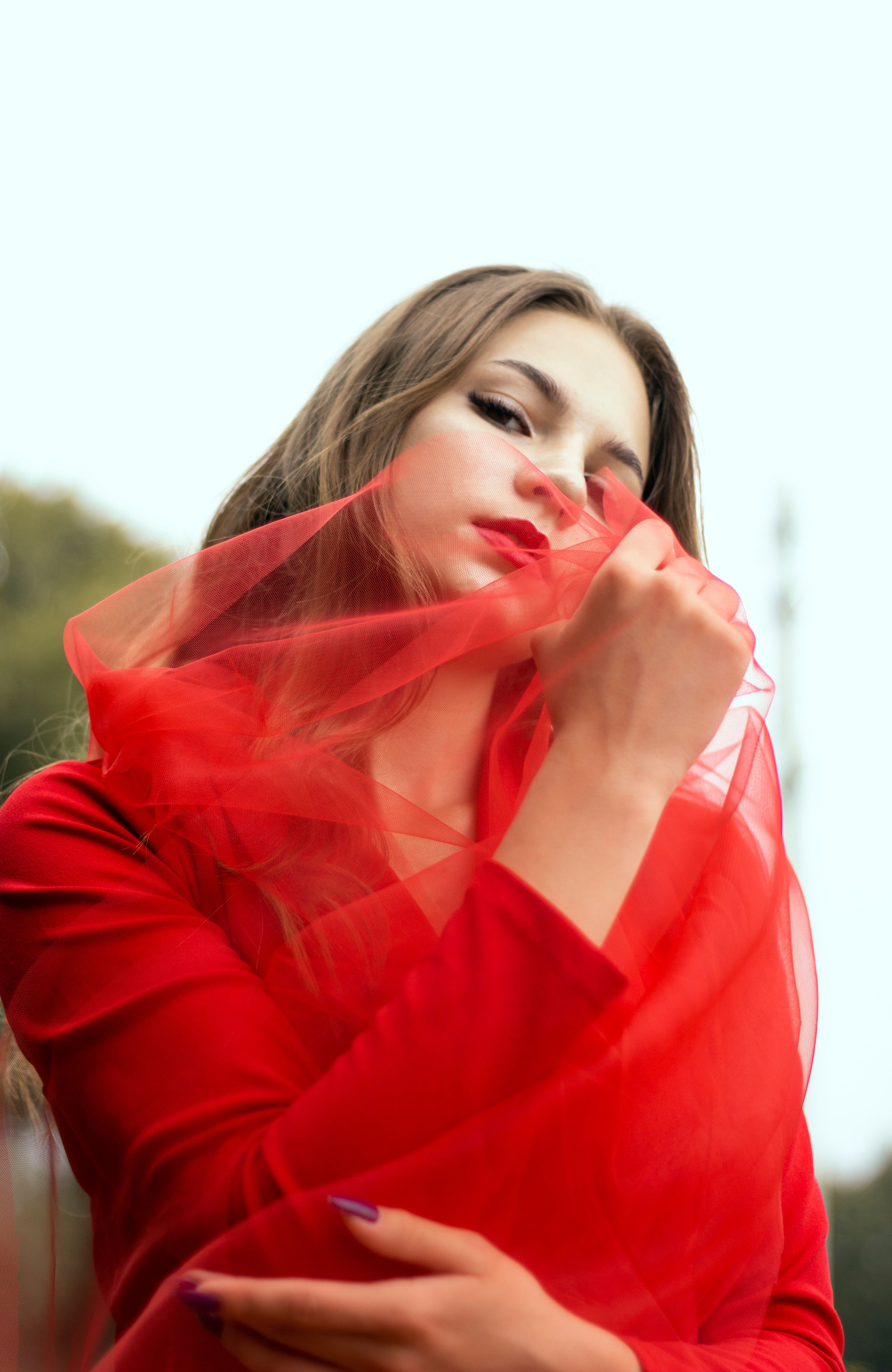 Selective Focus Photo of a Mime Looking at the Camera · Free Stock Photo