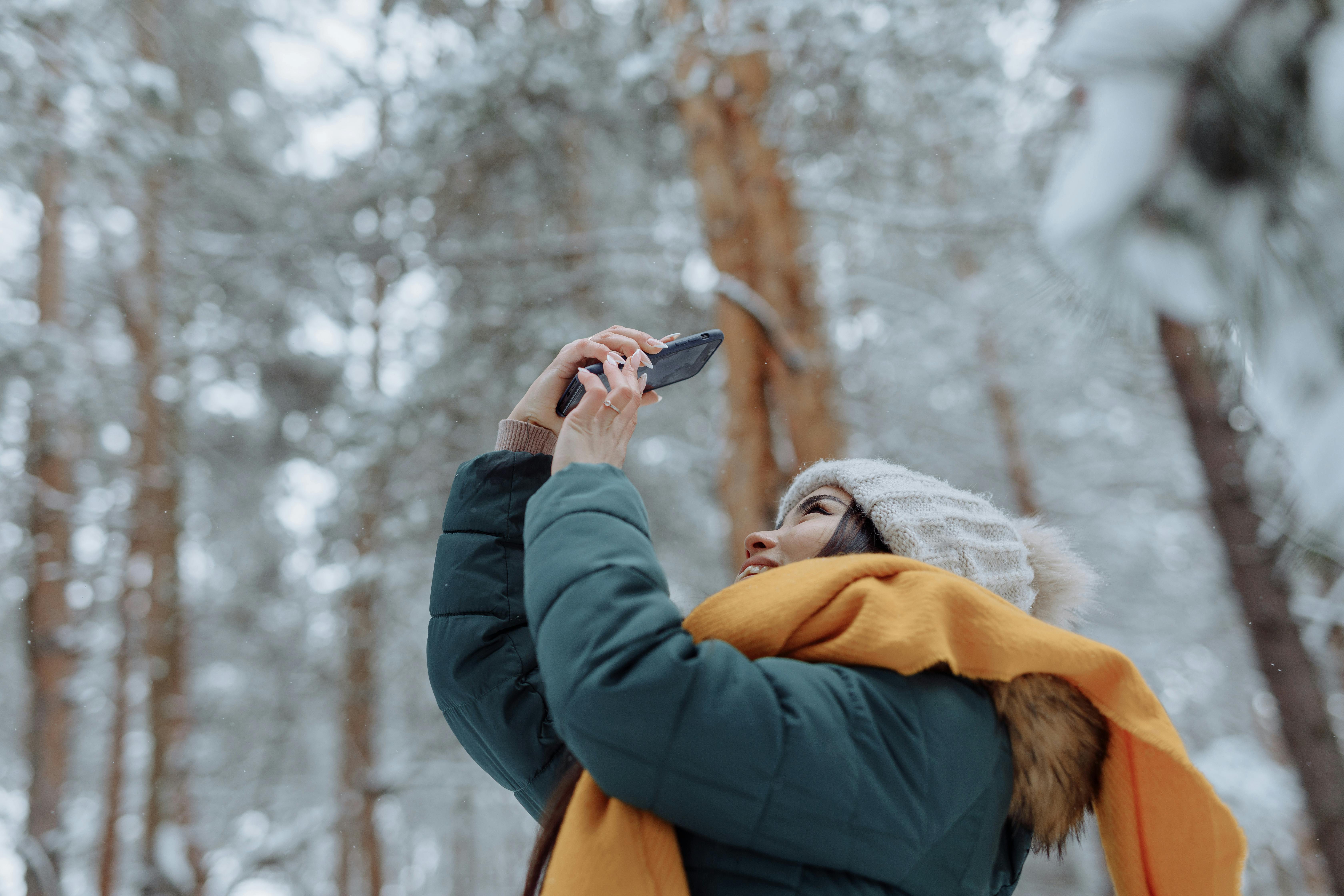 Woman Lifting Her Head Up · Free Stock Photo