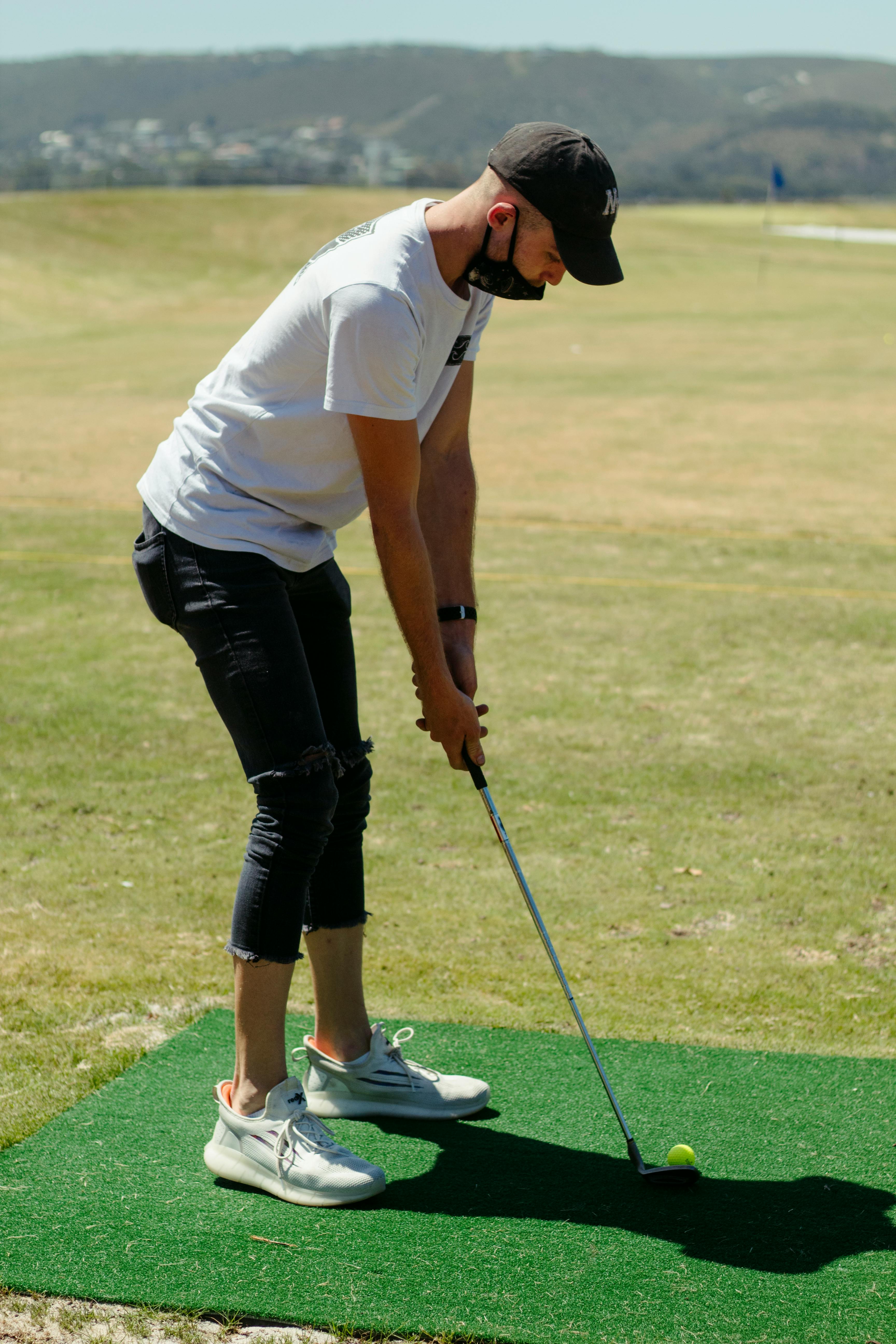 A Man Playing Golf · Free Stock Photo