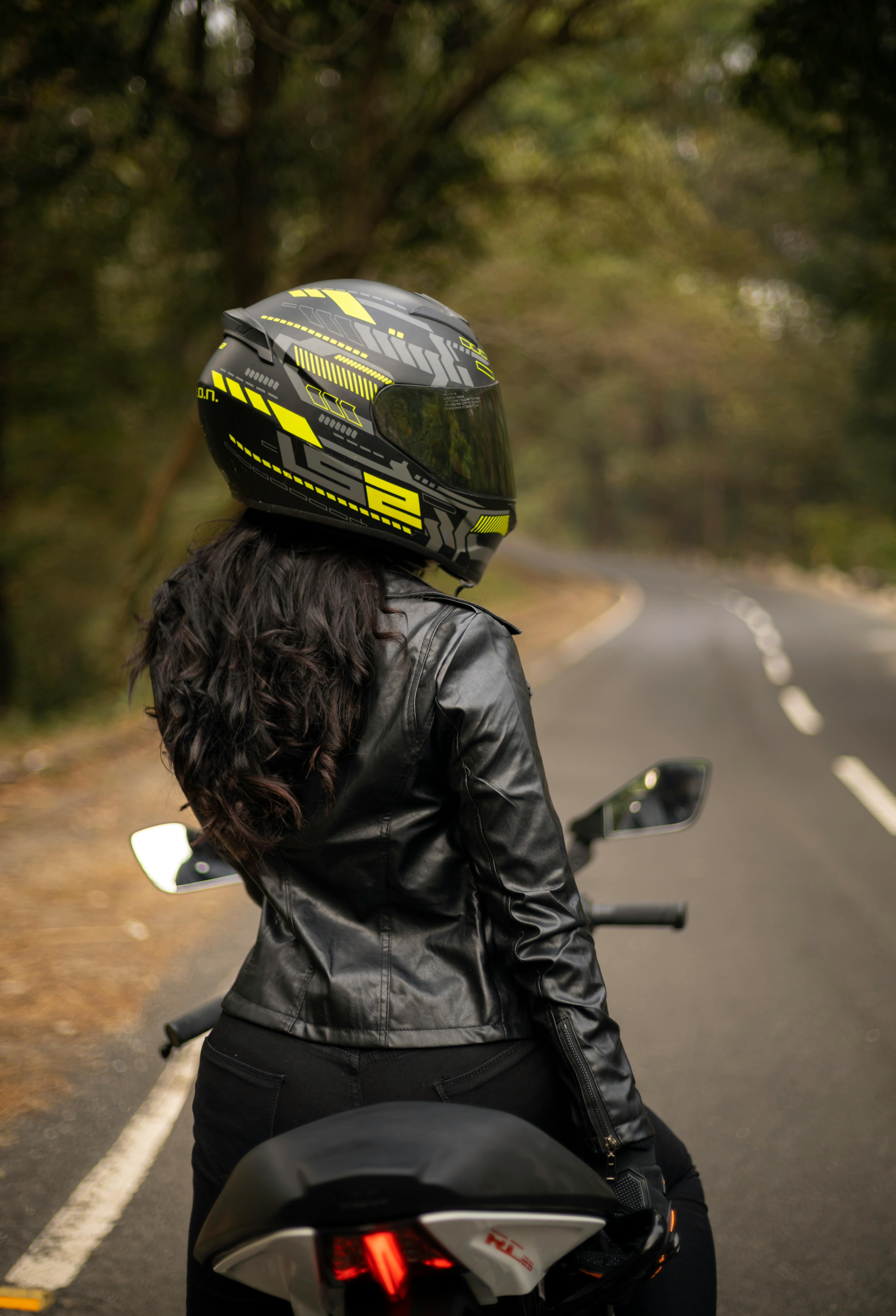 Woman Driving Motorcycle · Free Stock Photo