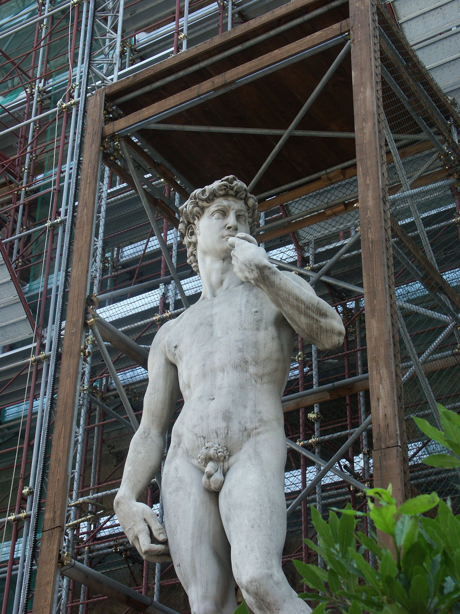White Concrete Statue of Man · Free Stock Photo