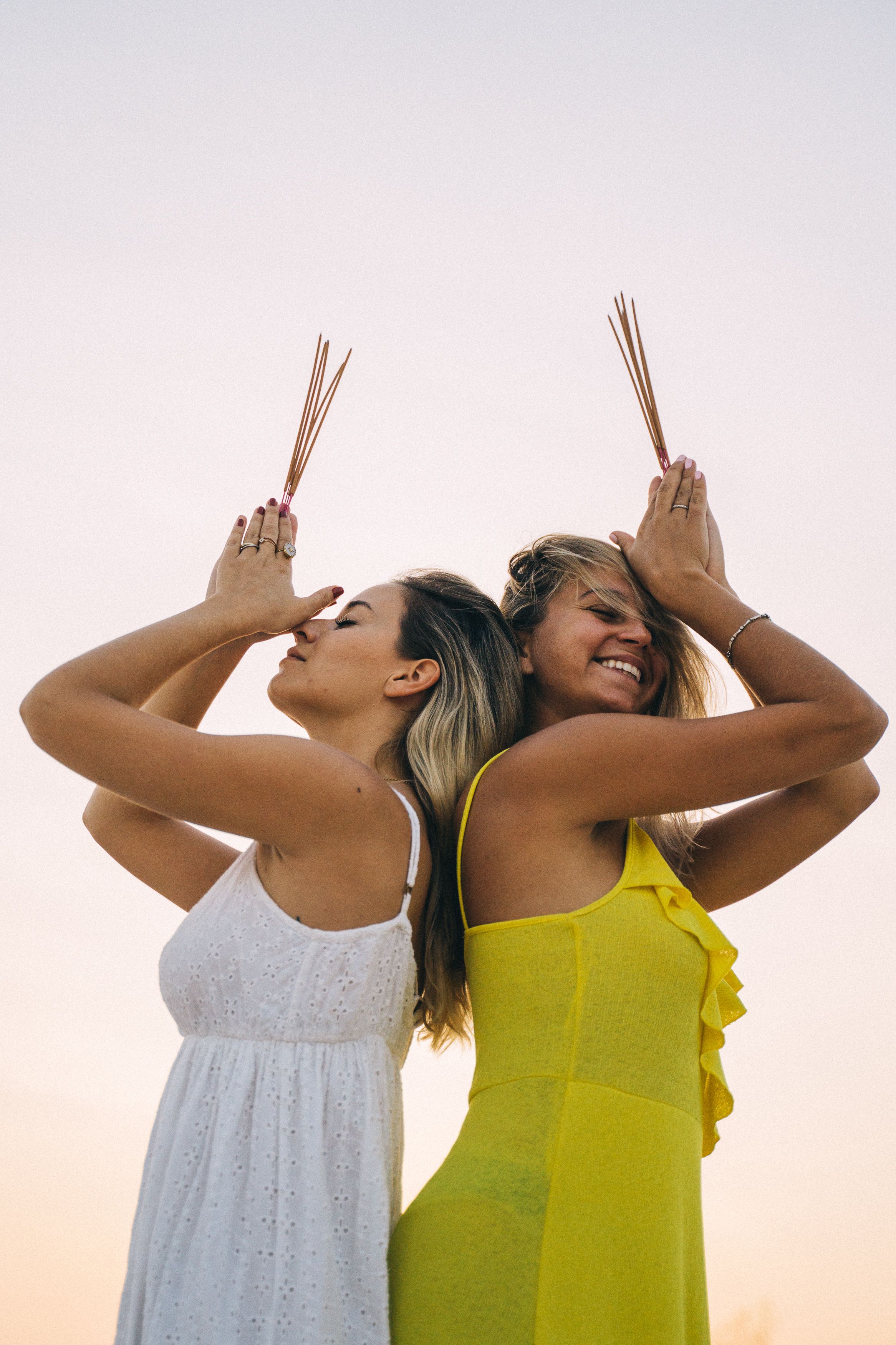Two Women Doing Spiritual Healing · Free Stock Photo