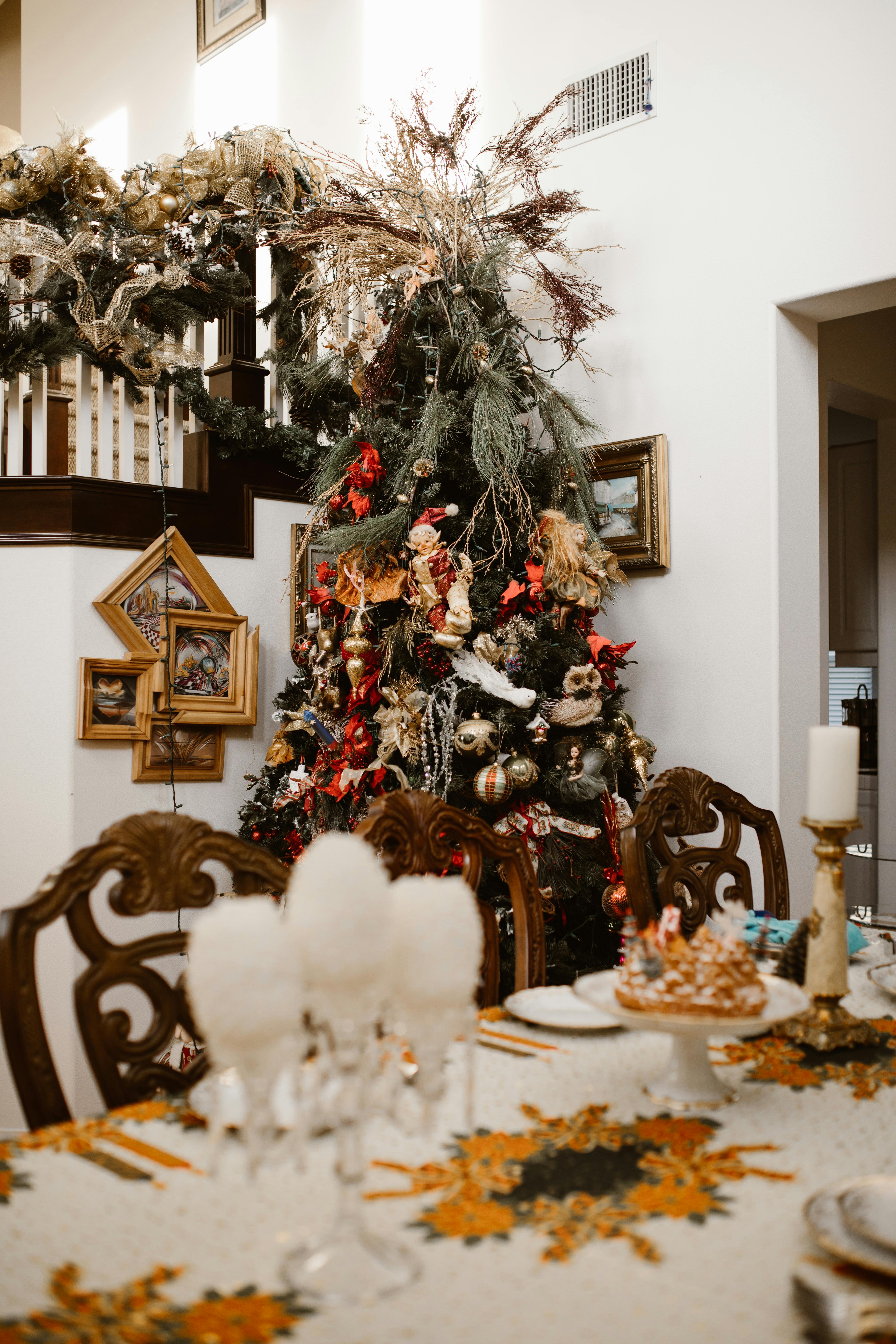 Table and Chairs Near Green Plants · Free Stock Photo