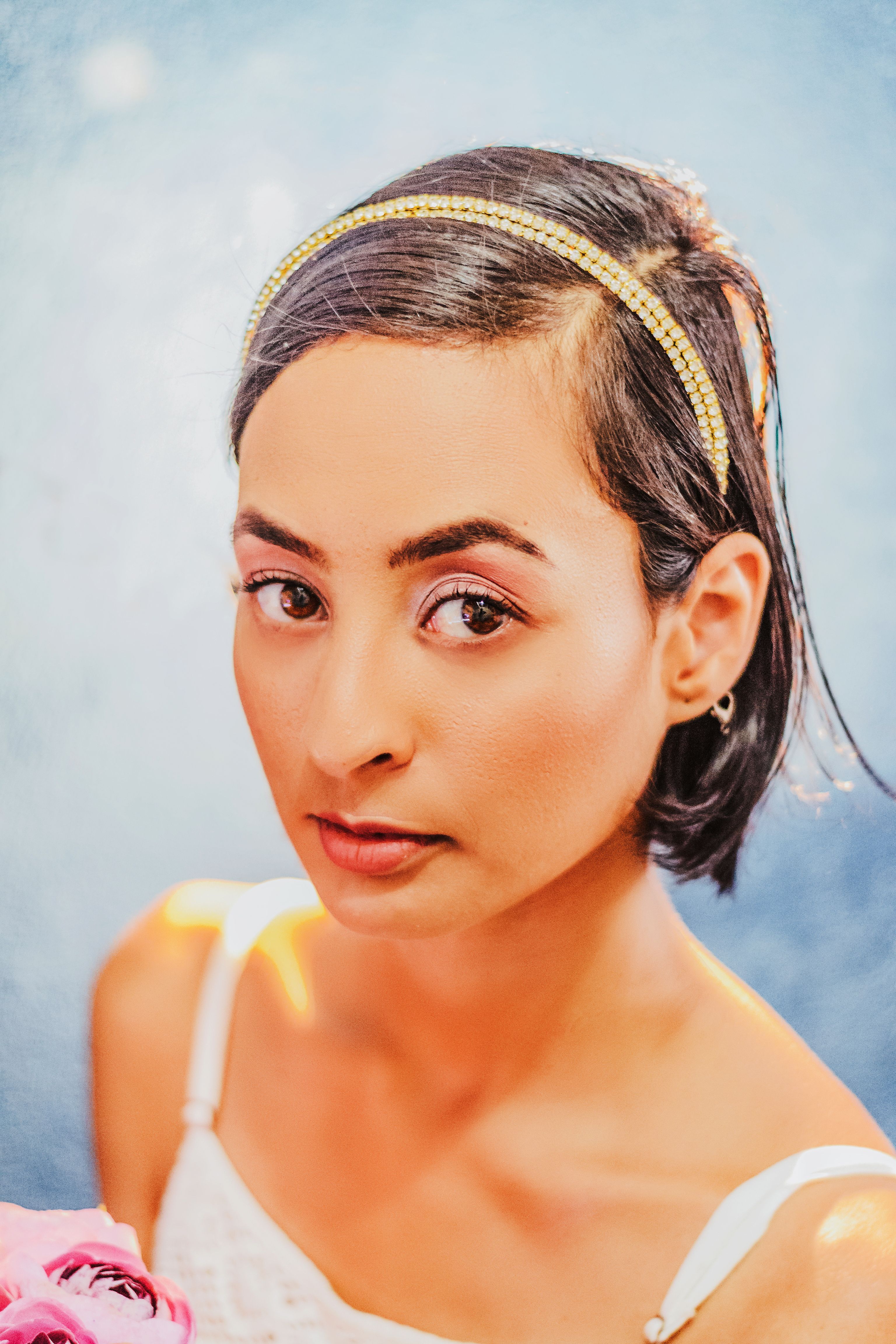 Portrait of a Woman with Short Hair · Free Stock Photo