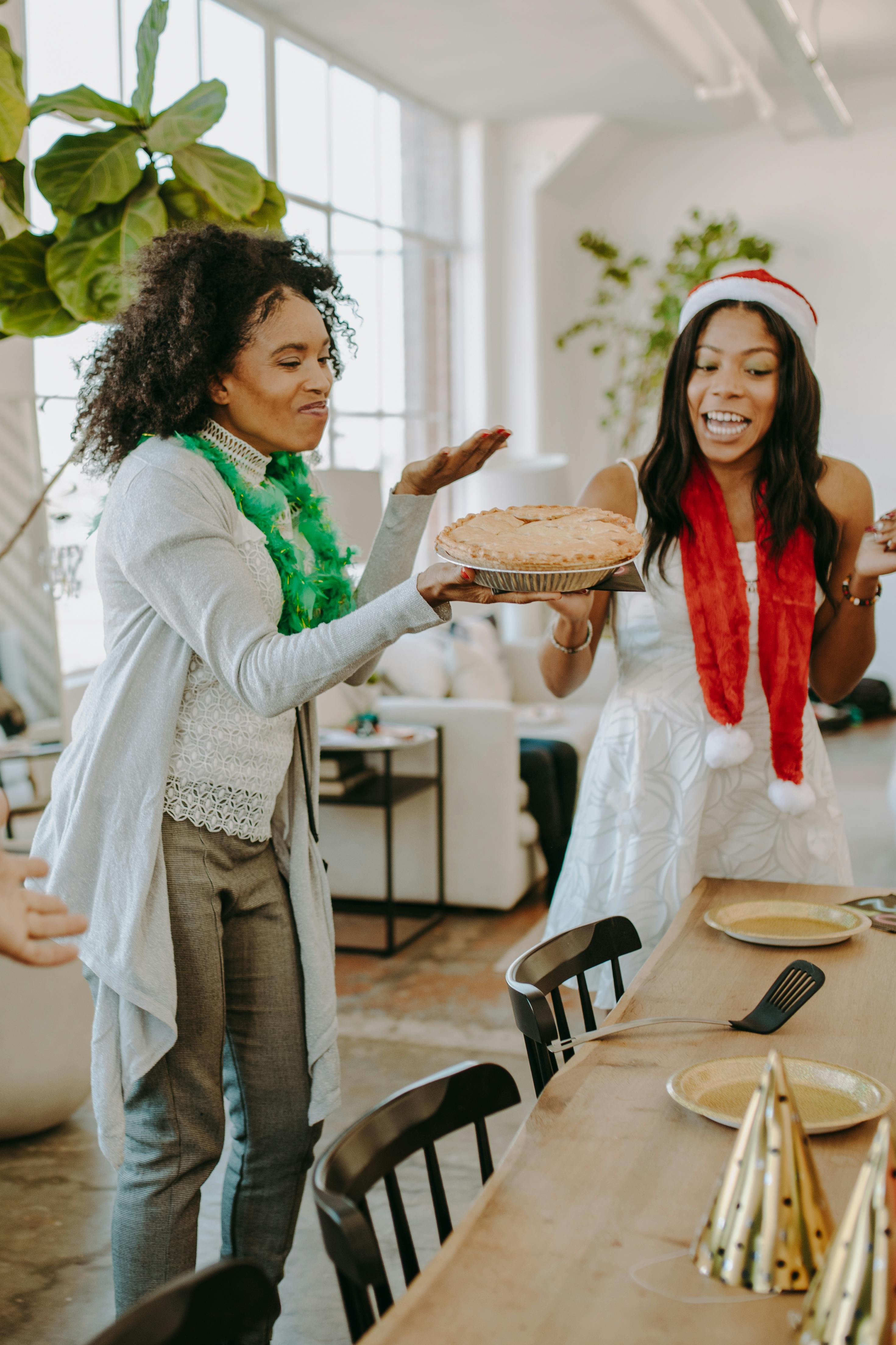 Woman Bringing Pie to the Party · Free Stock Photo