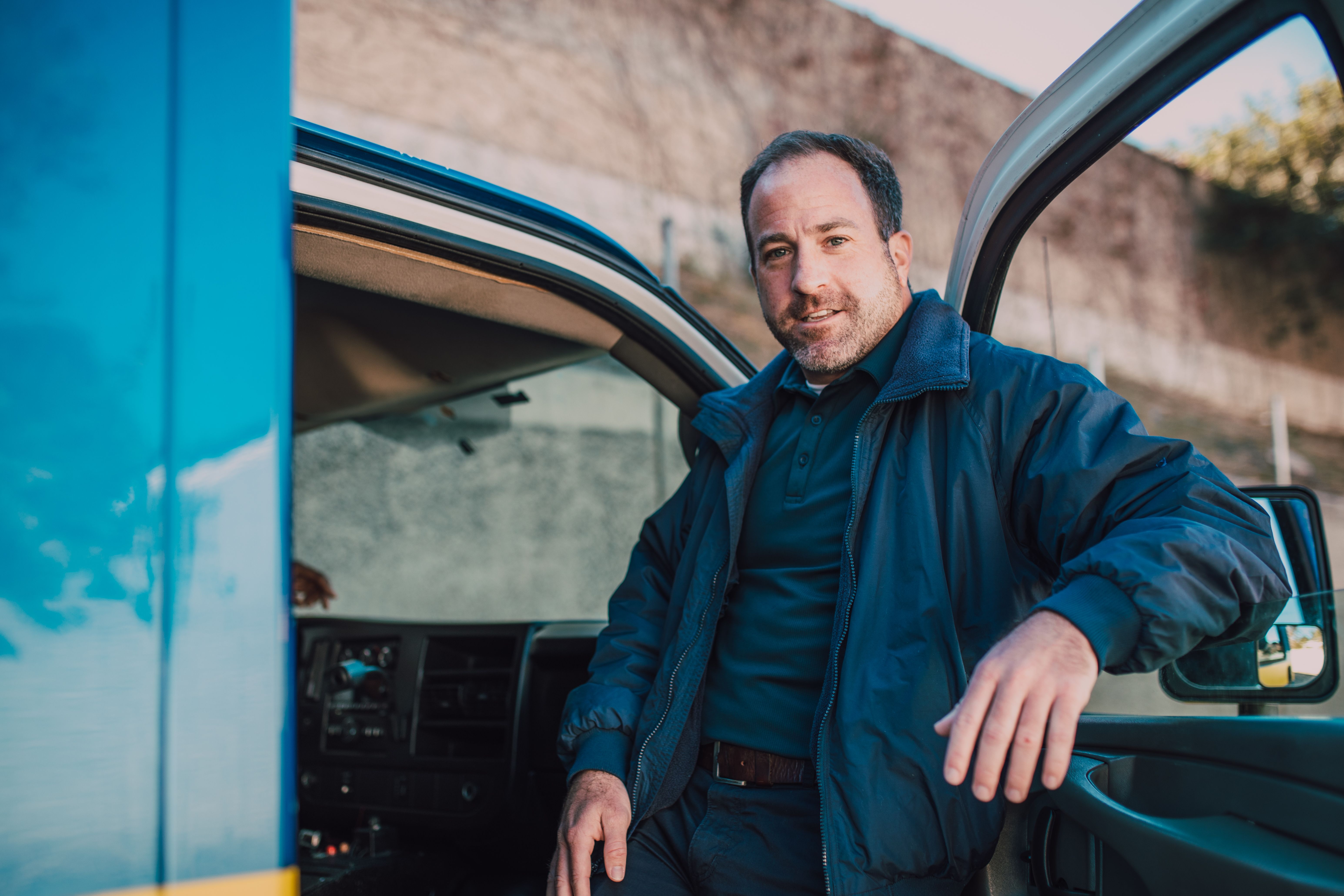 Man Driving an Ambulance · Free Stock Photo