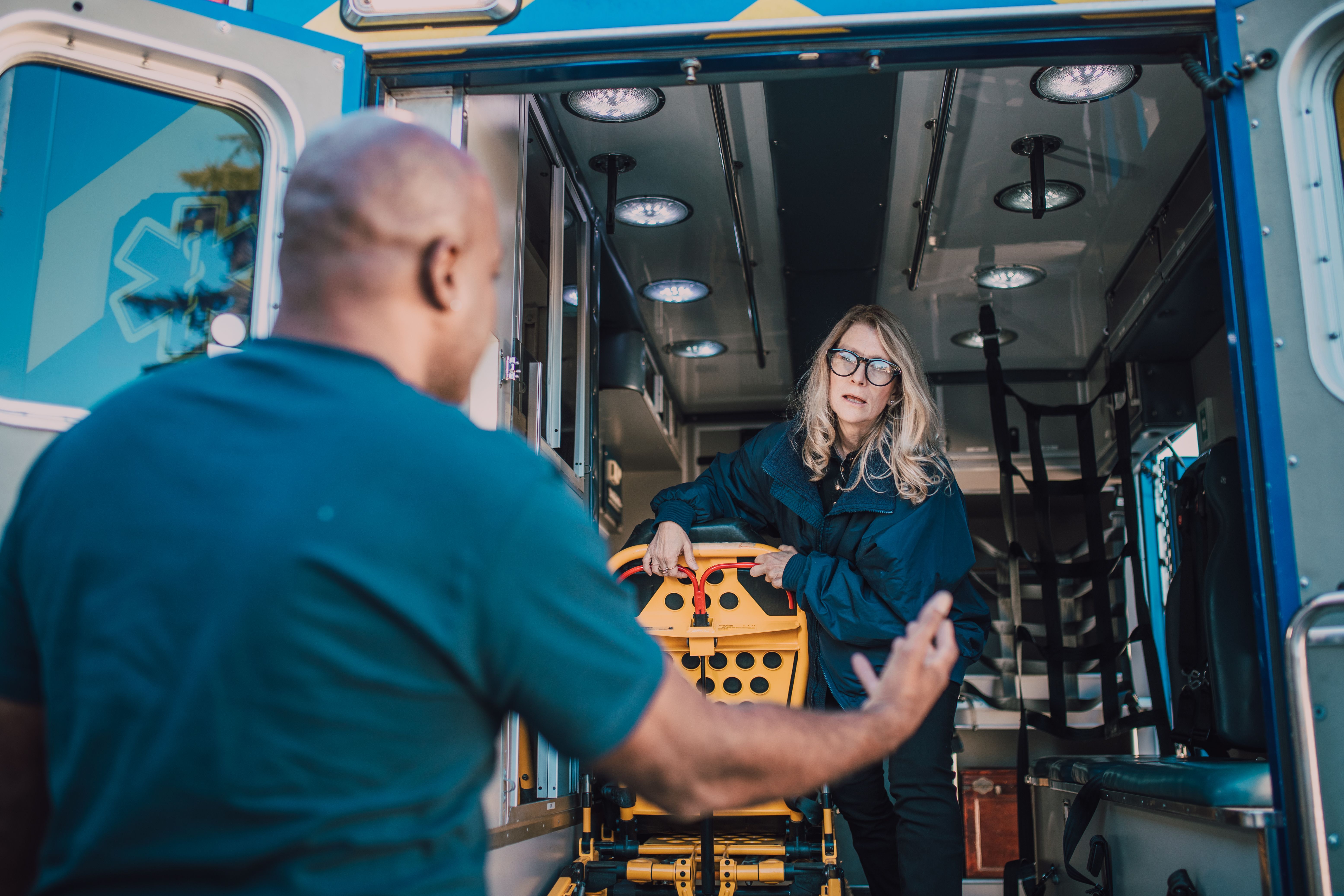 Man on A Stretcher · Free Stock Photo