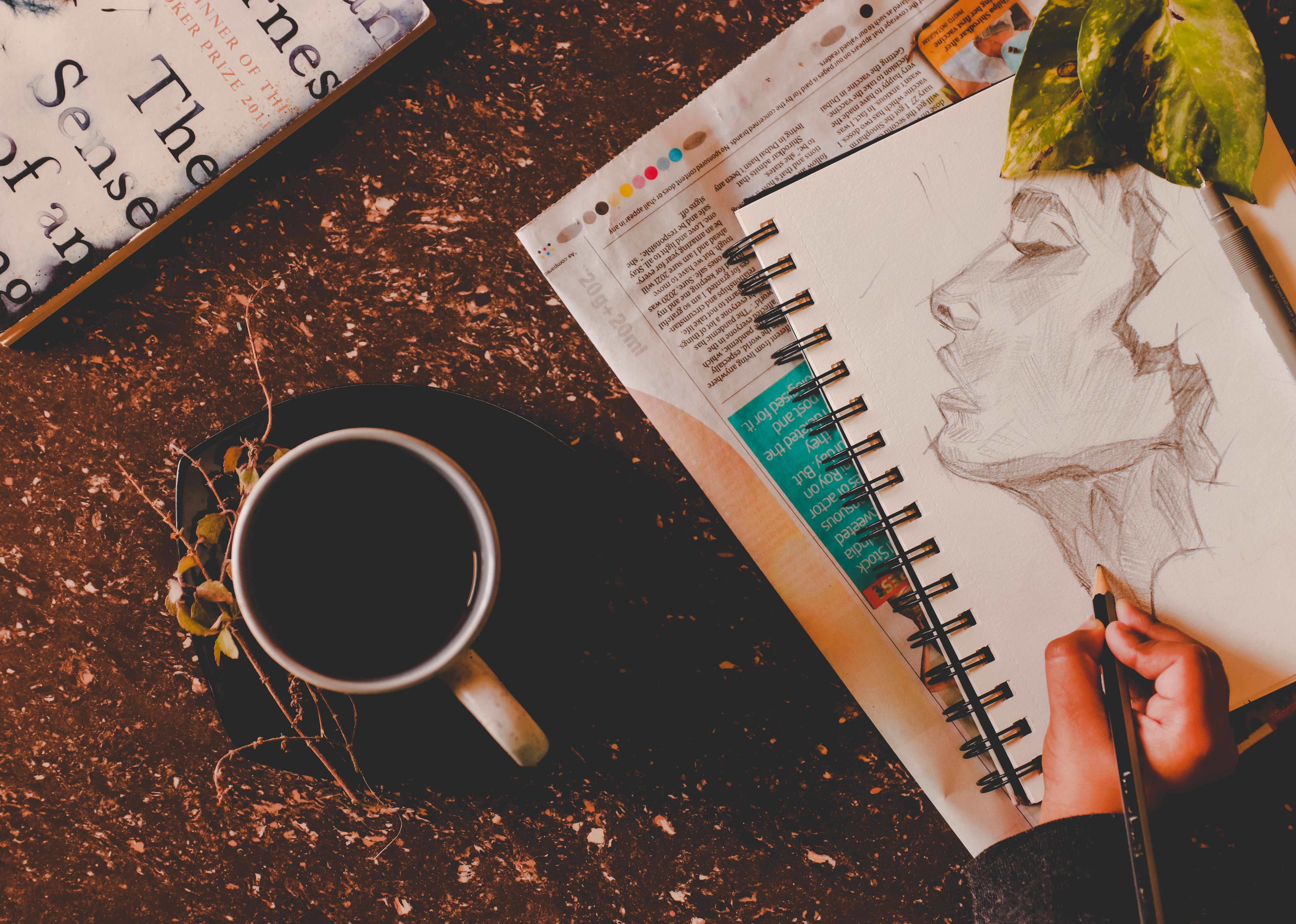 A Sketchpad With Drawings · Free Stock Photo