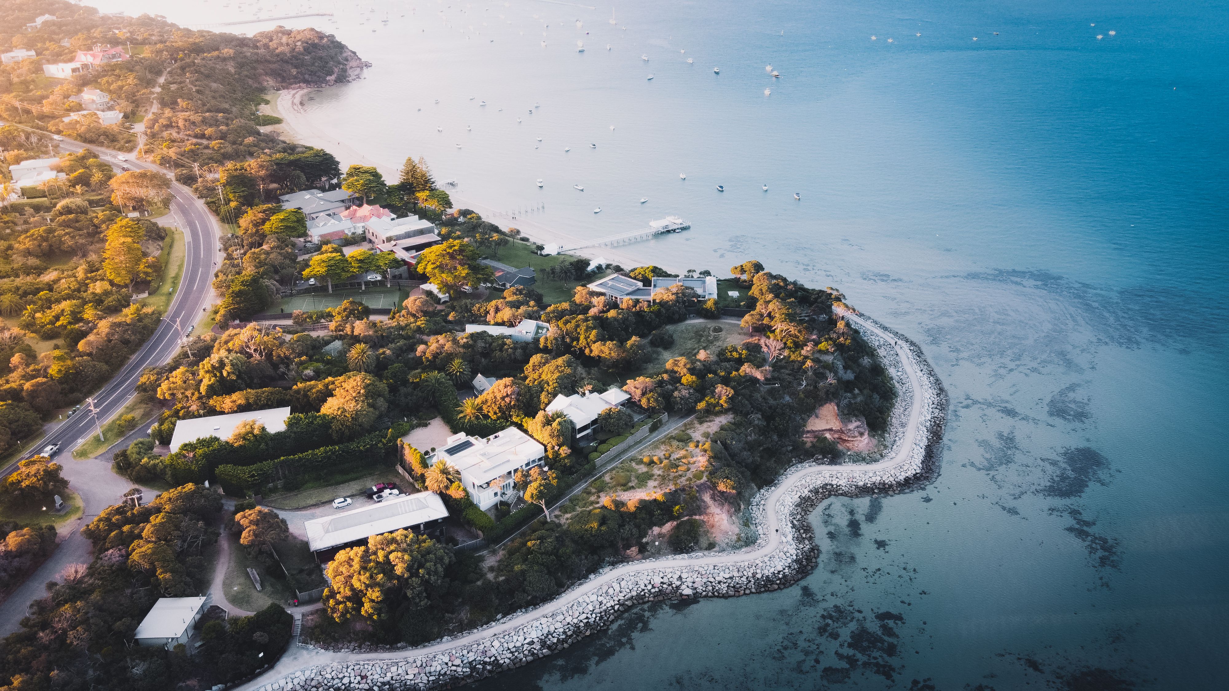 Drone Photography of Lagoon · Free Stock Photo