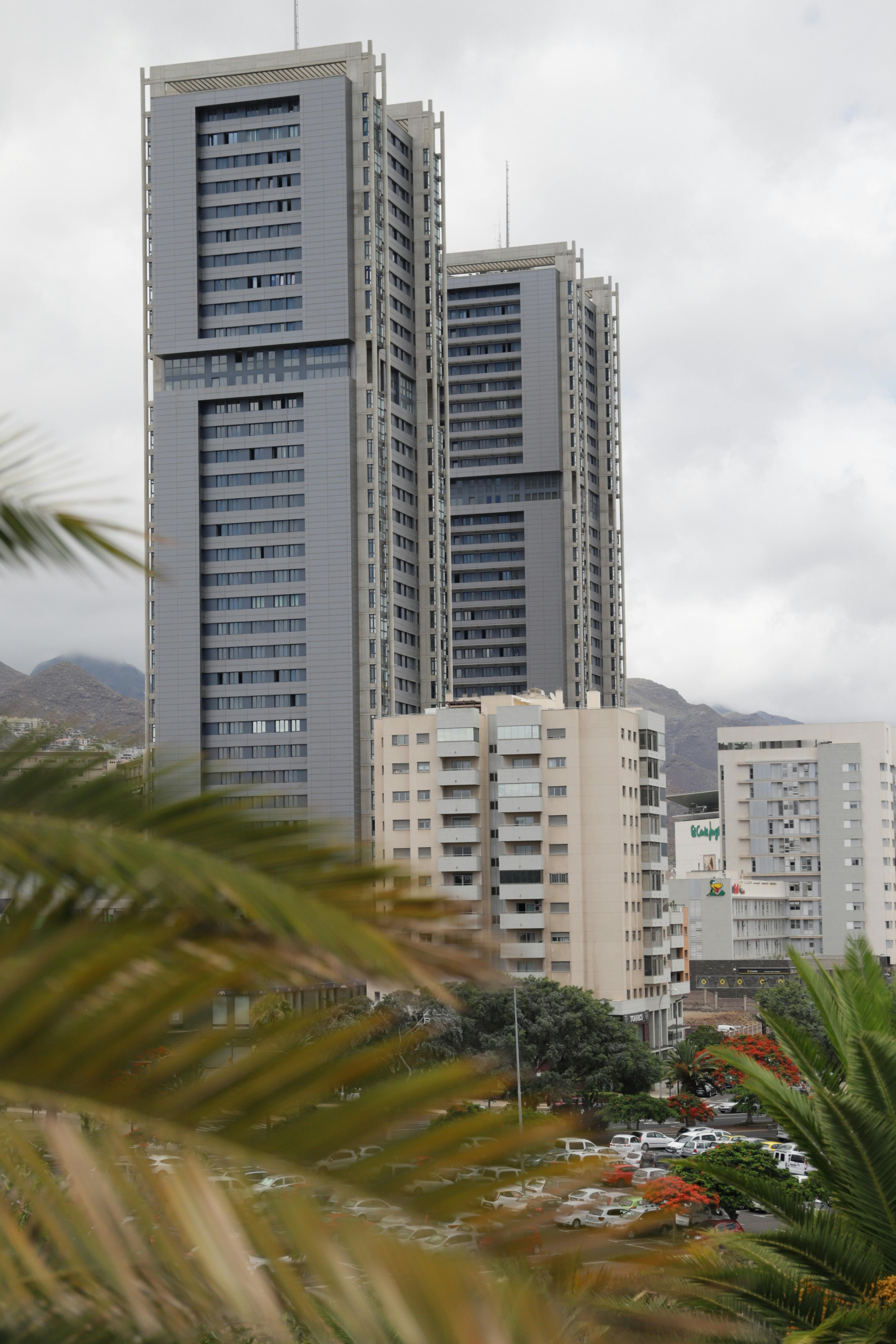 Blue Glass High-rise Buildings · Free Stock Photo