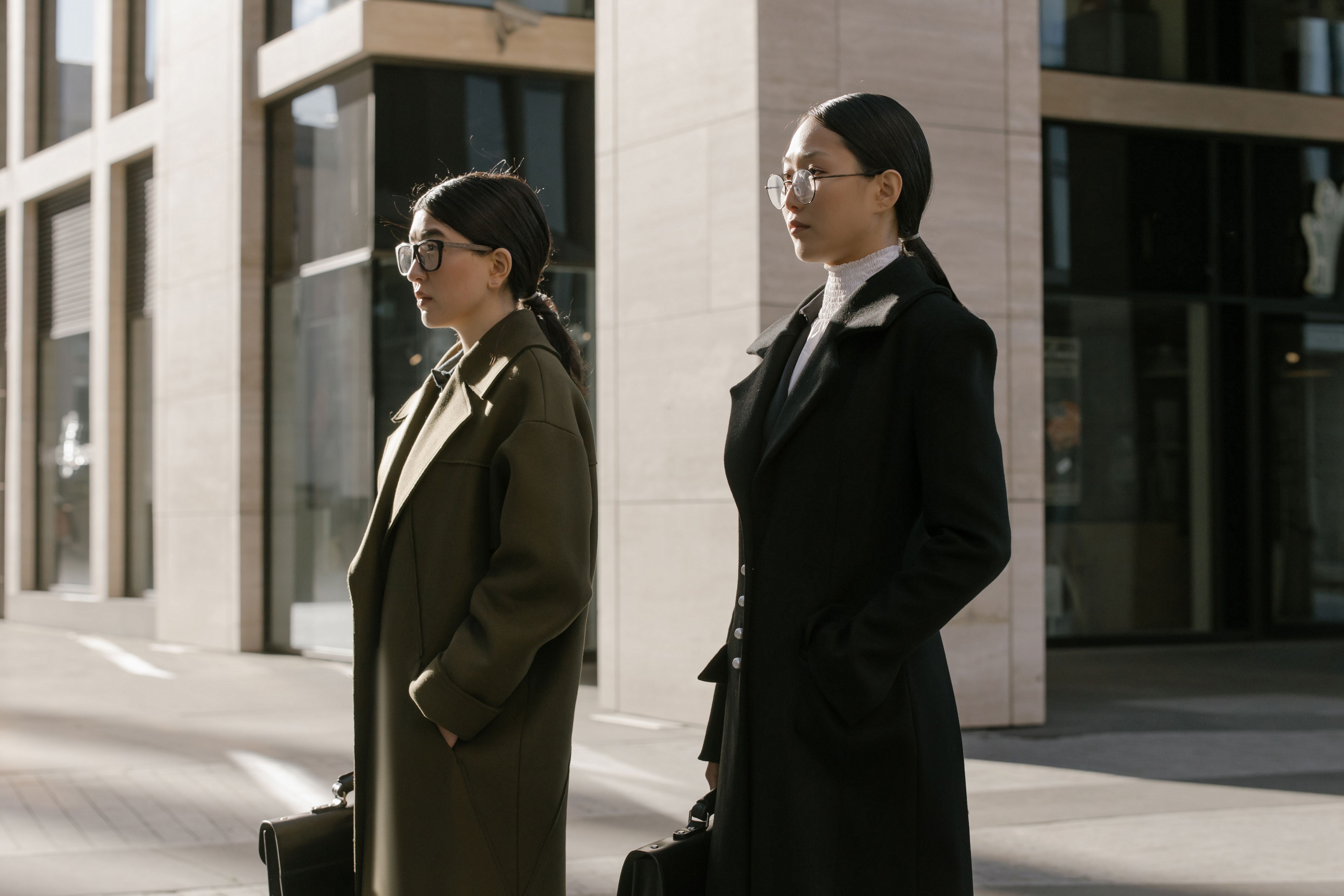 Women Wearing Coats Walking Together · Free Stock Photo