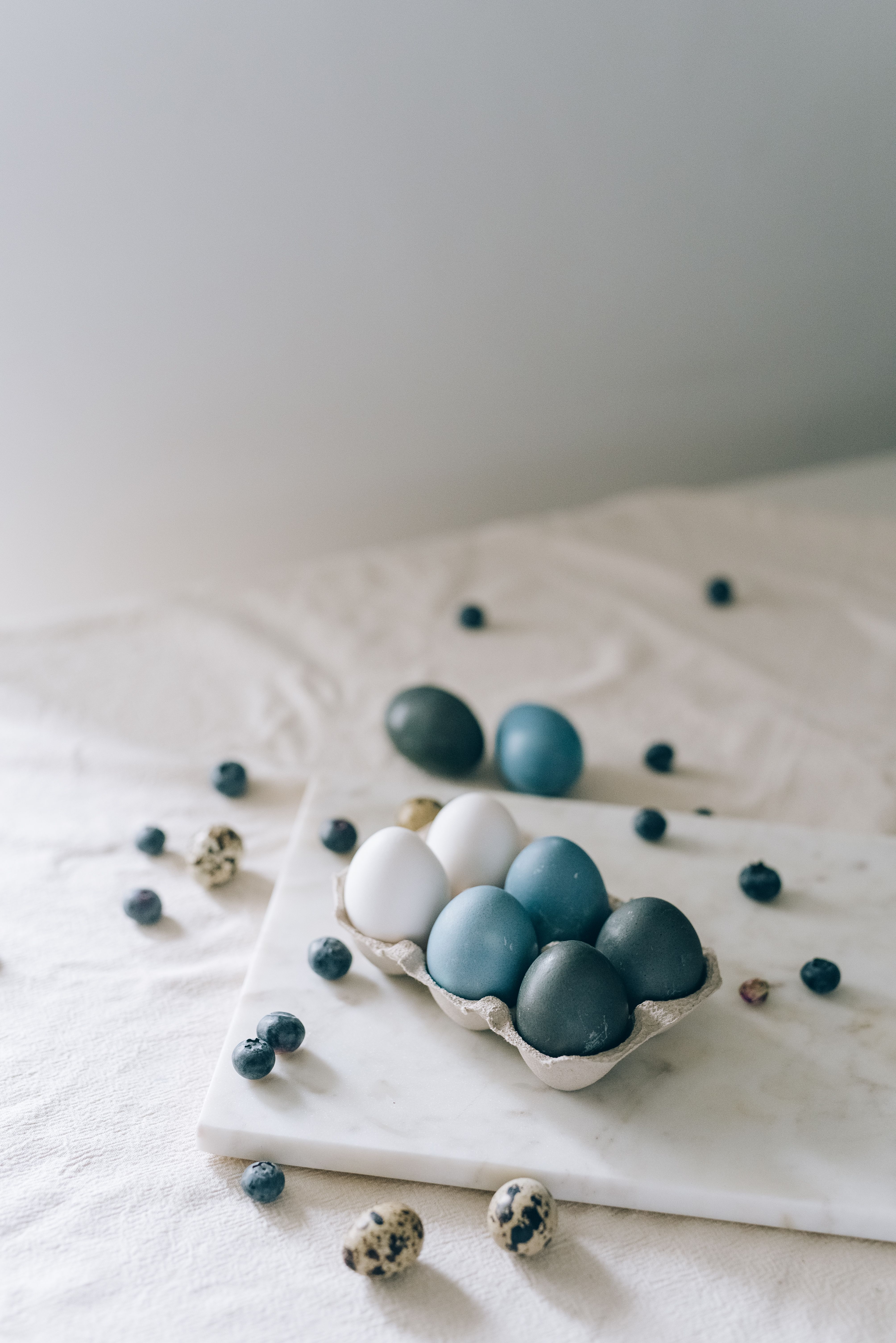Blue Colored Eggs · Free Stock Photo