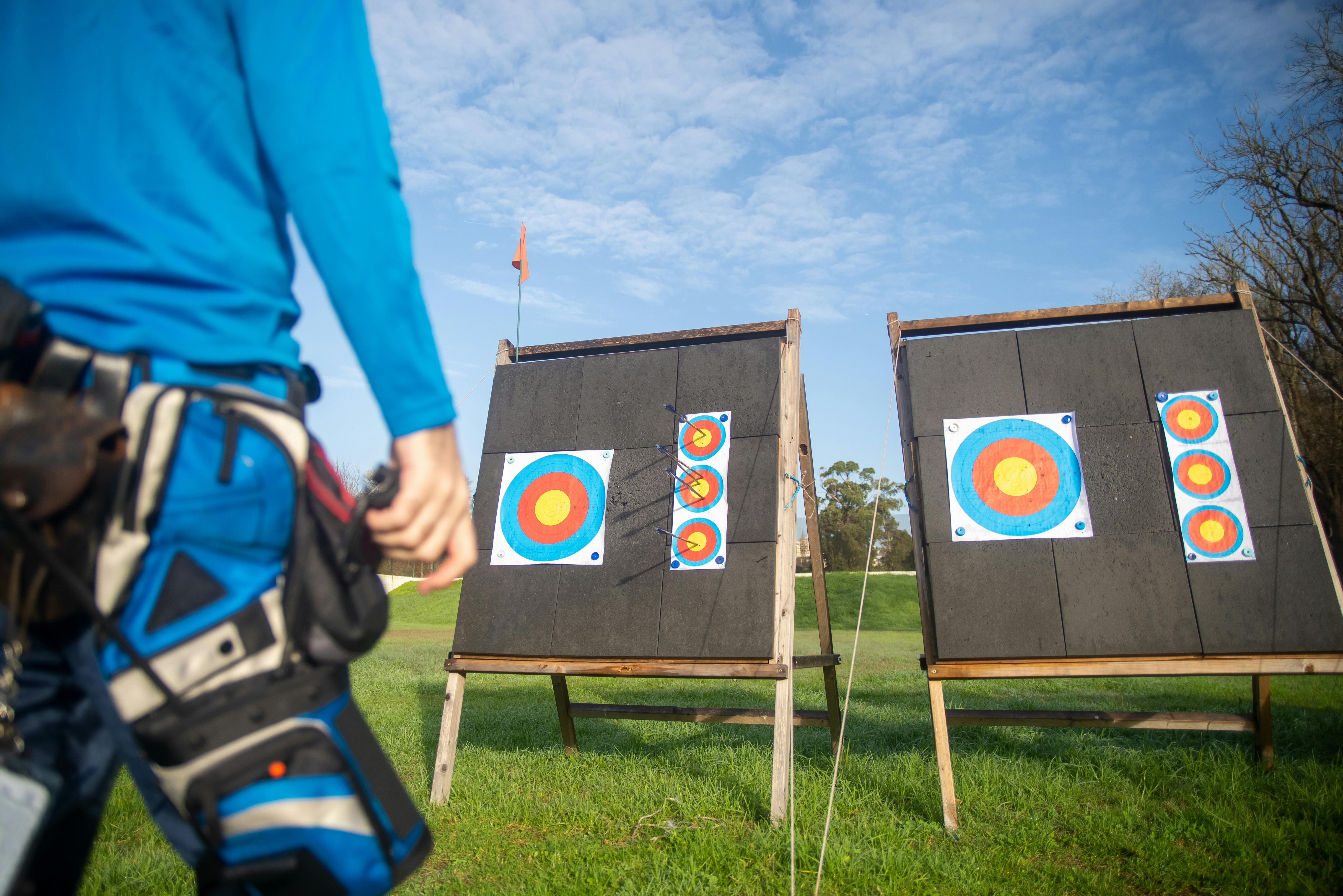 Archery Target Range · Free Stock Photo