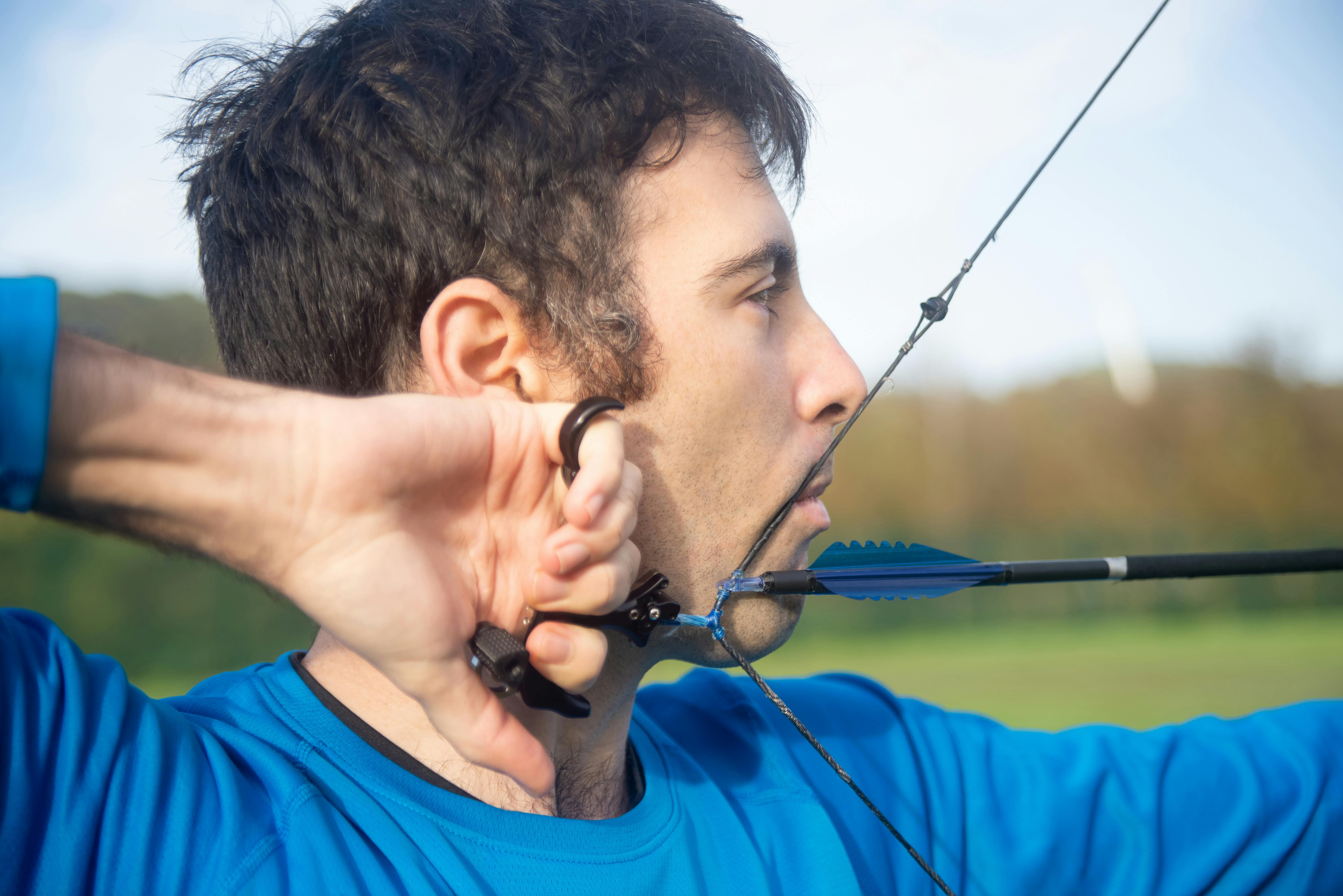Man Pulling Bow Archery · Free Stock Photo