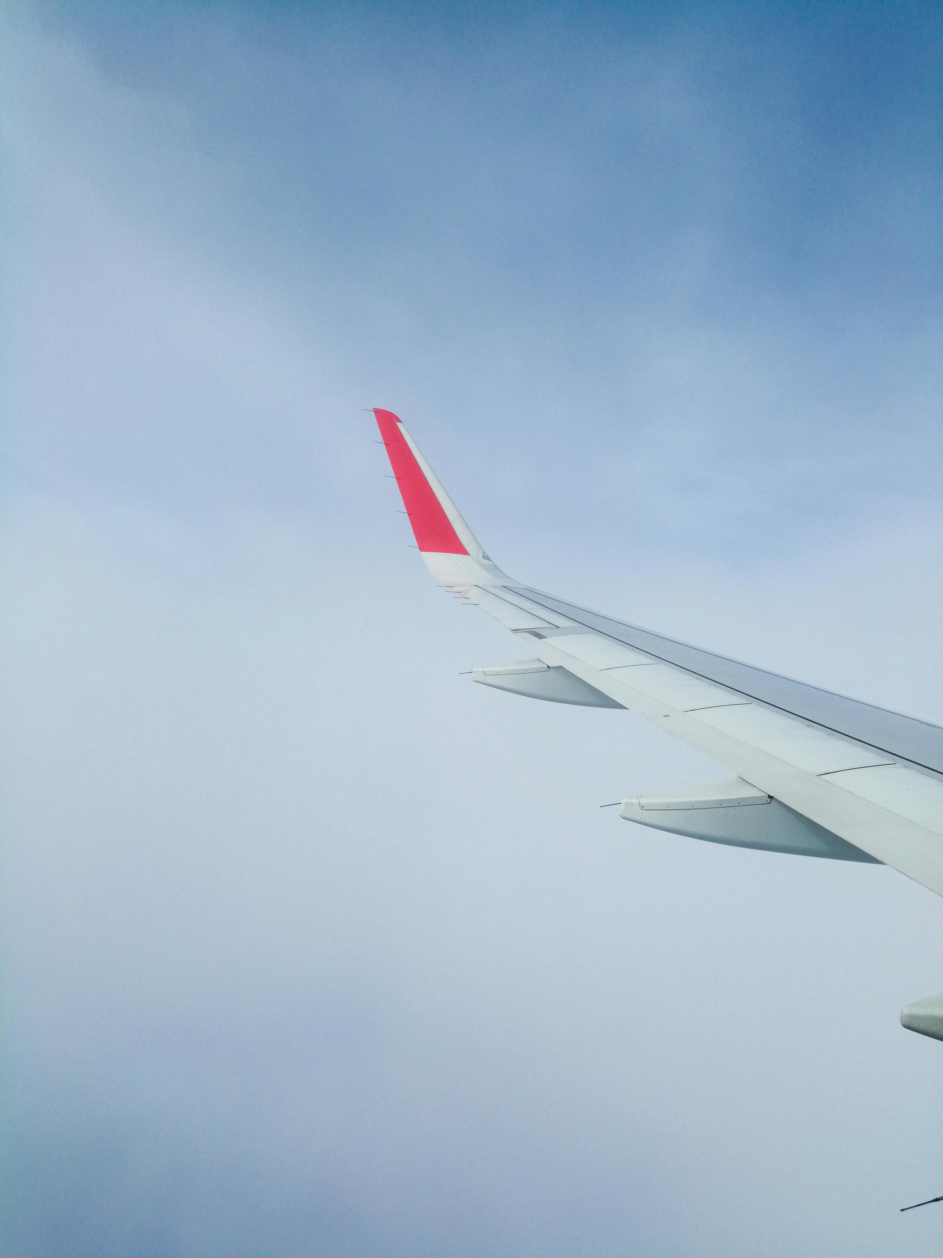 An Airplane Wing · Free Stock Photo