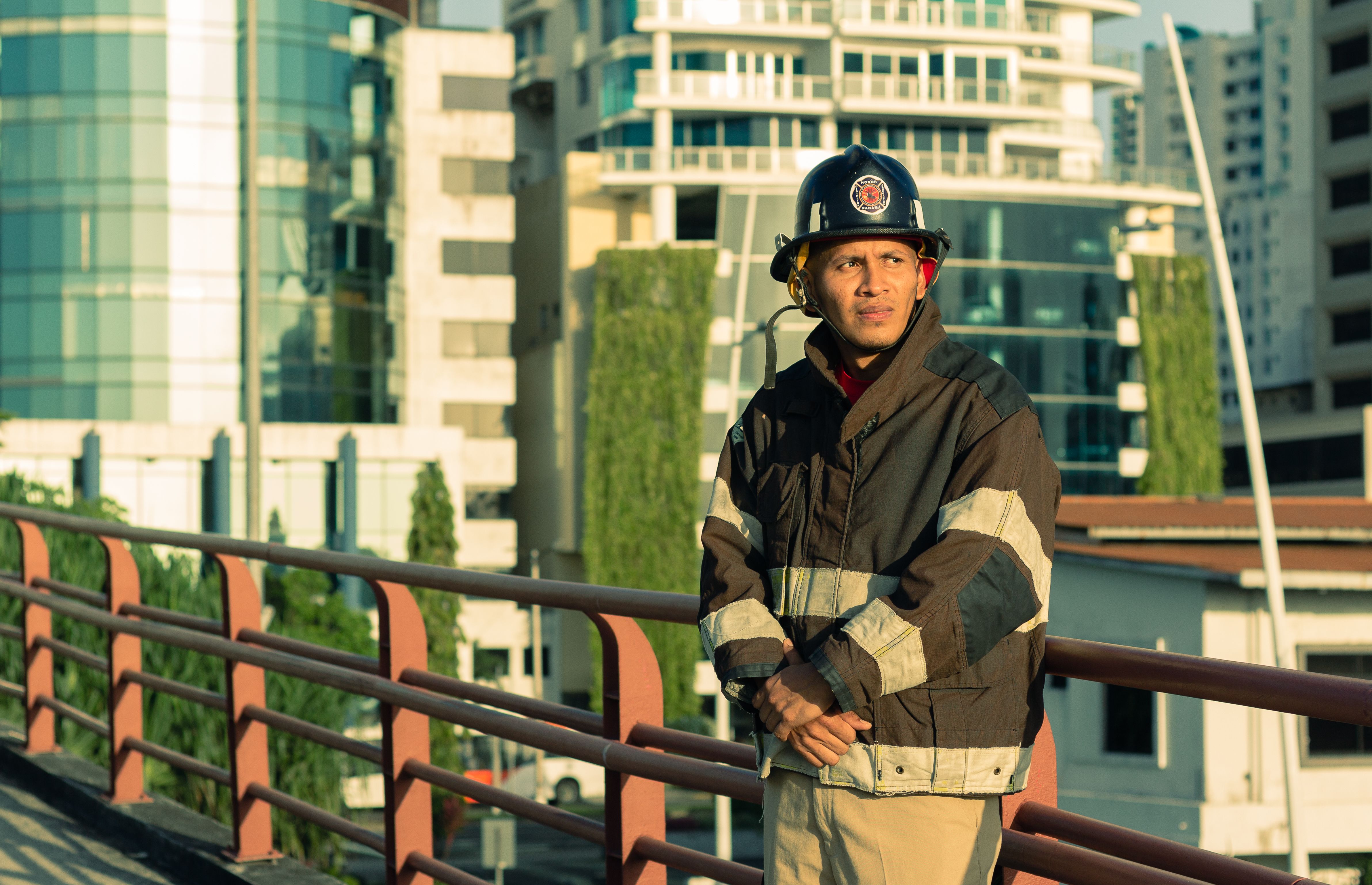 Firefighter in a PPE · Free Stock Photo