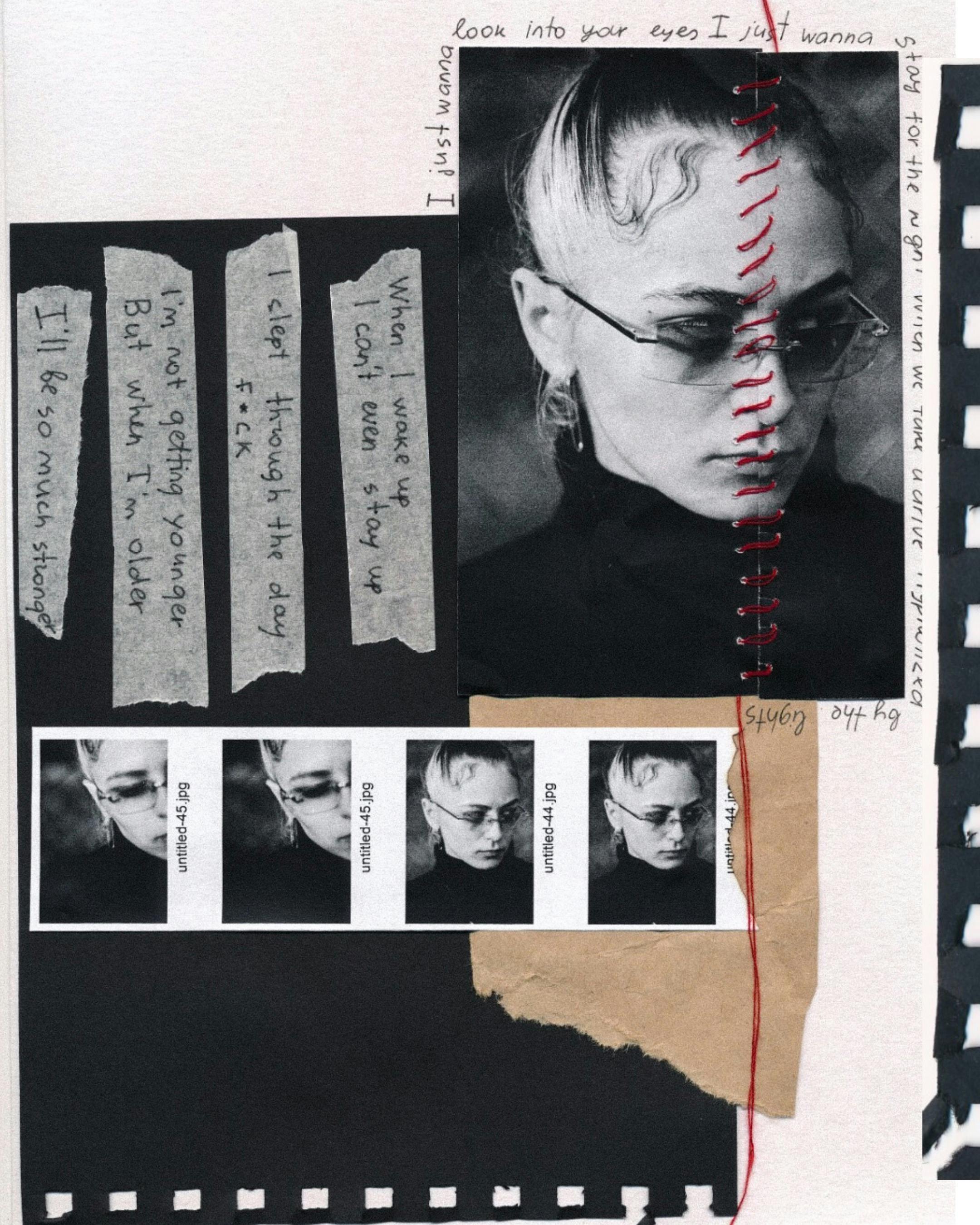 Collage of Photos and Notes · Free Stock Photo