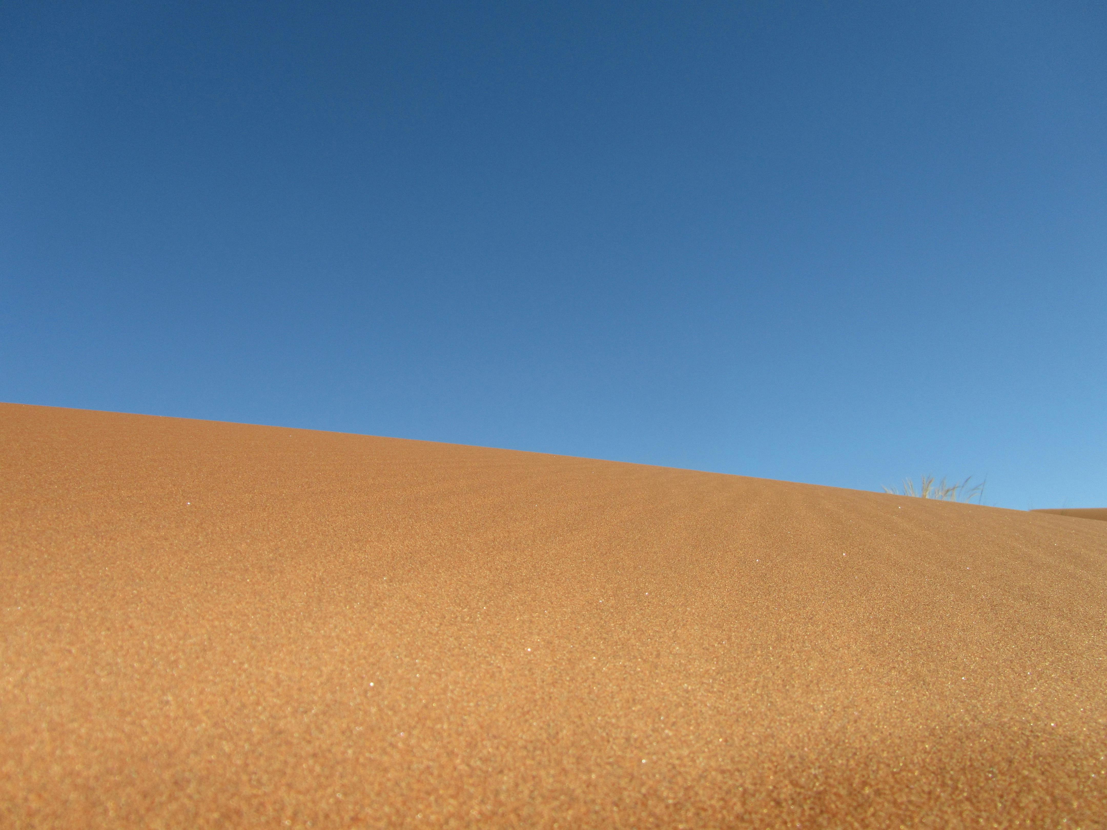 Free stock photo of sand, sand dunes, sky