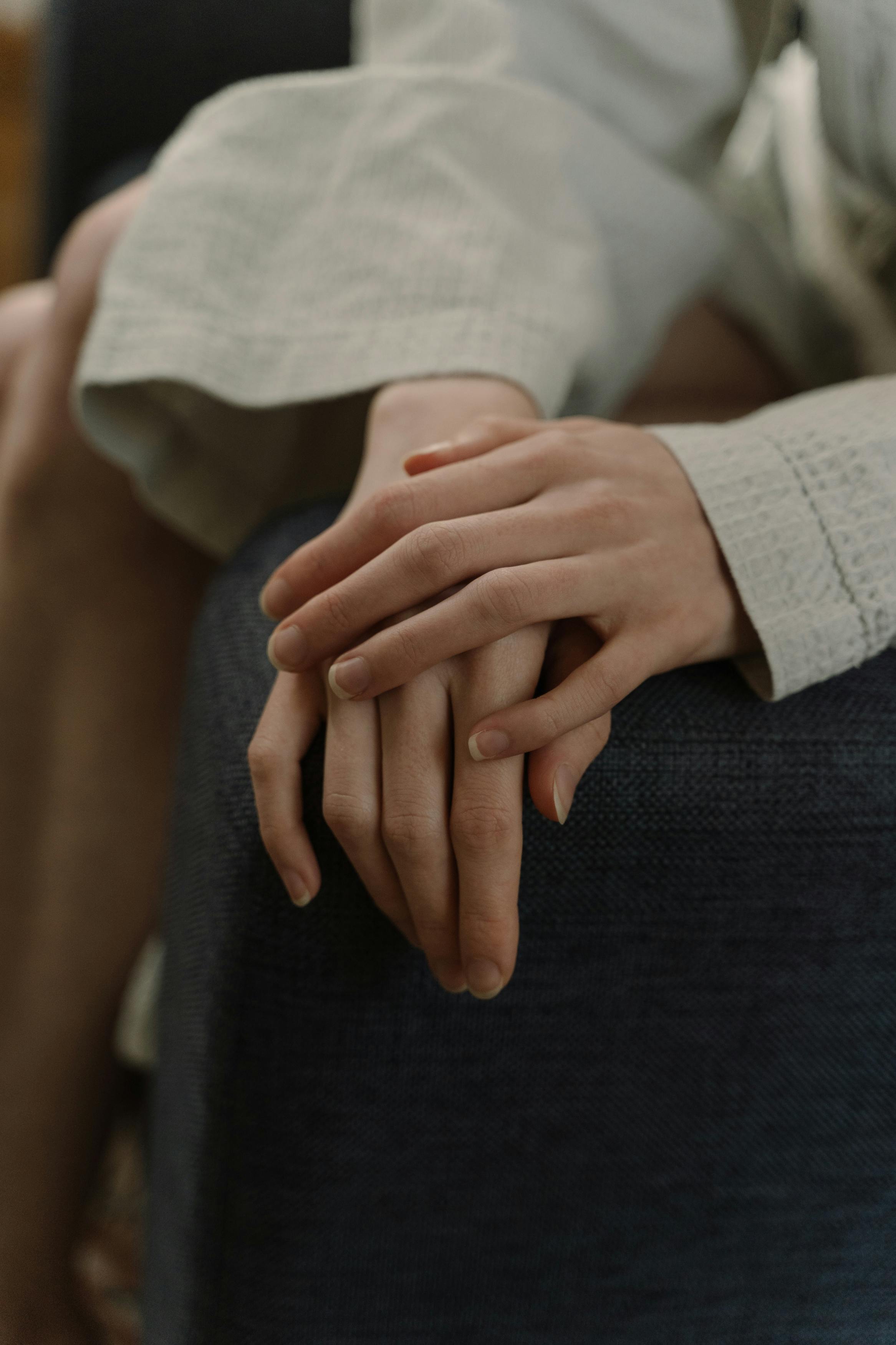 Close Up Photo of Open Hands · Free Stock Photo