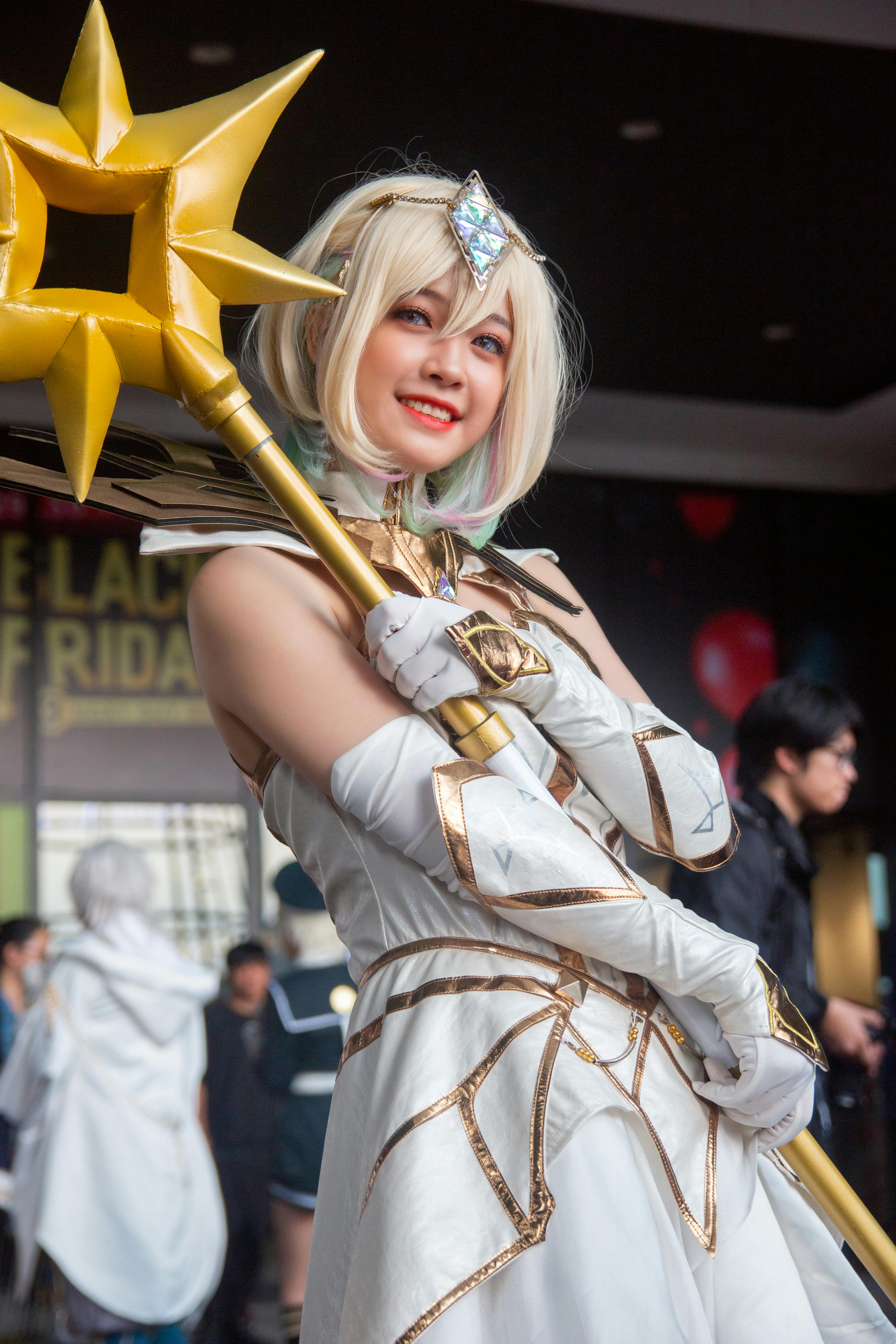 Photo of a Cosplayer Smiling · Free Stock Photo