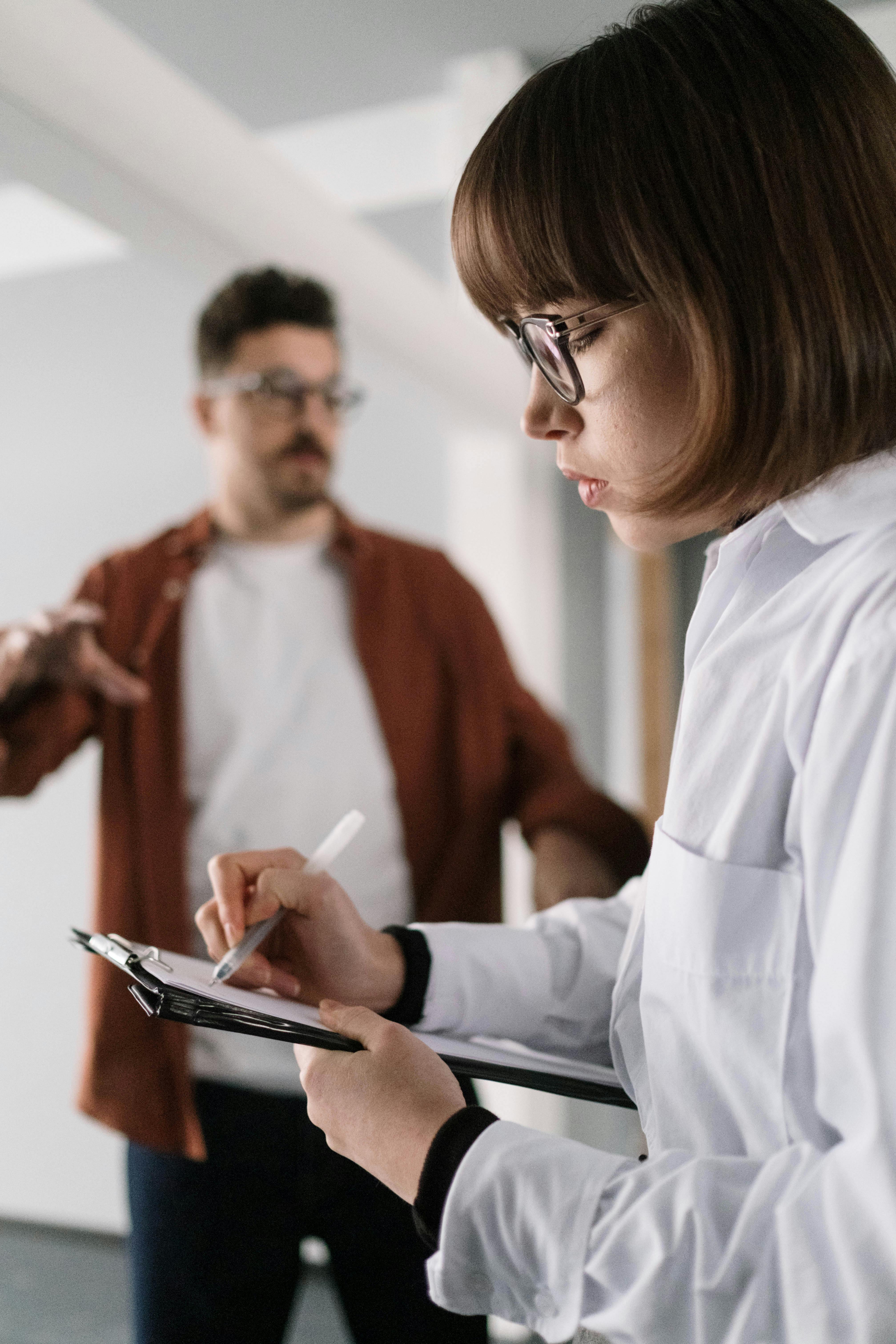 Woman with Clipboard · Free Stock Photo