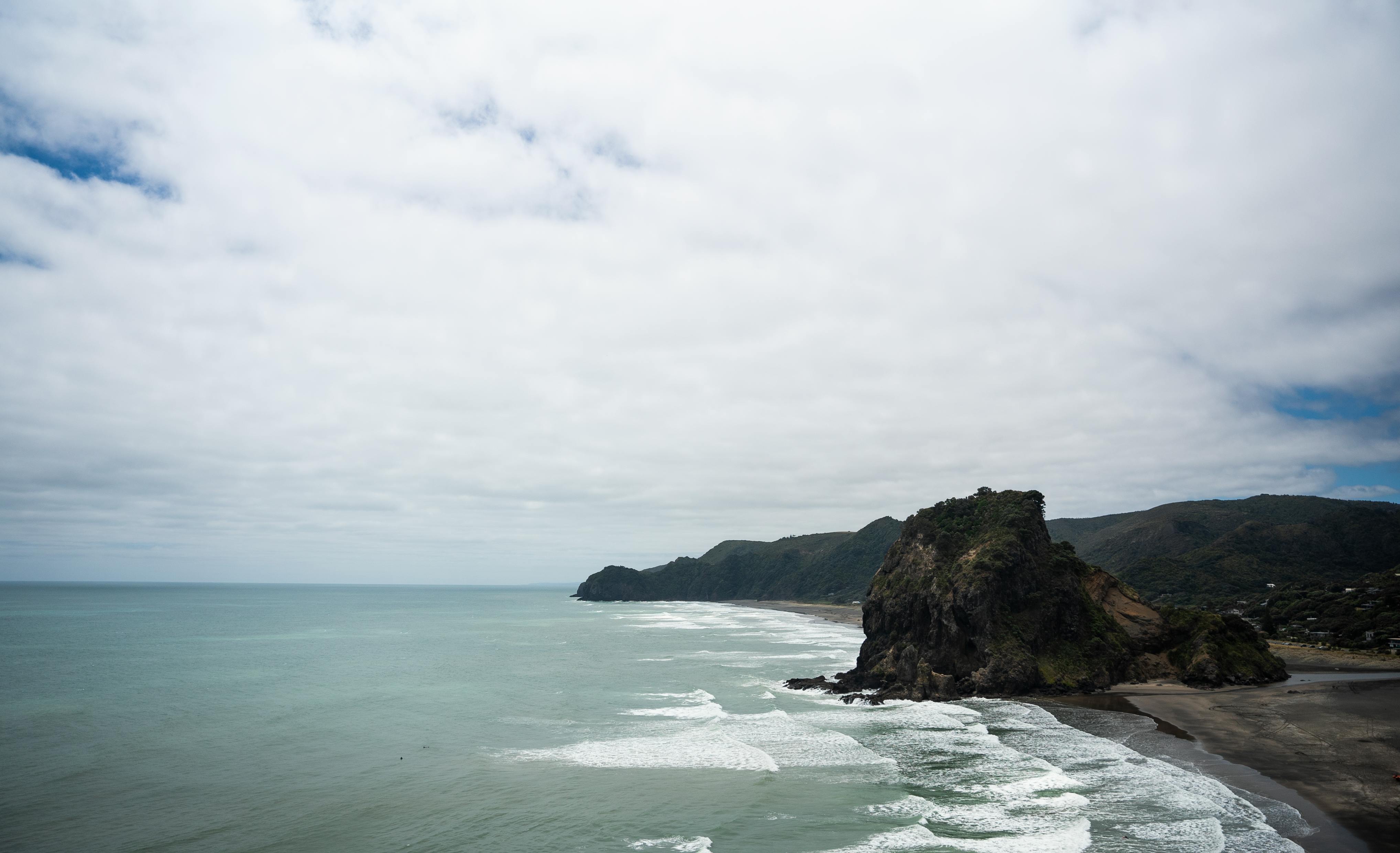 Overcast over Sea Shore · Free Stock Photo