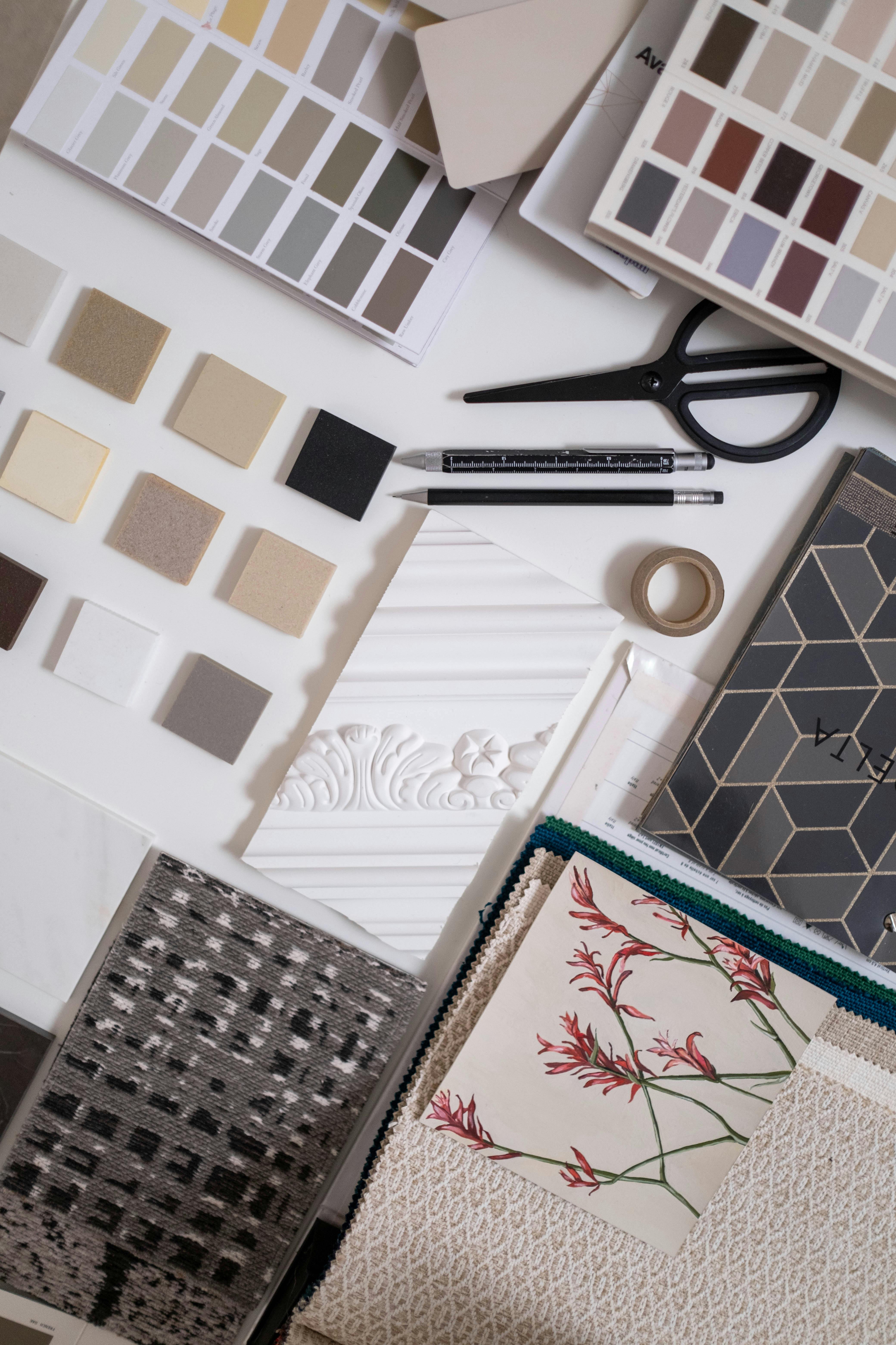 Interior Design Decorative Samples · Free Stock Photo