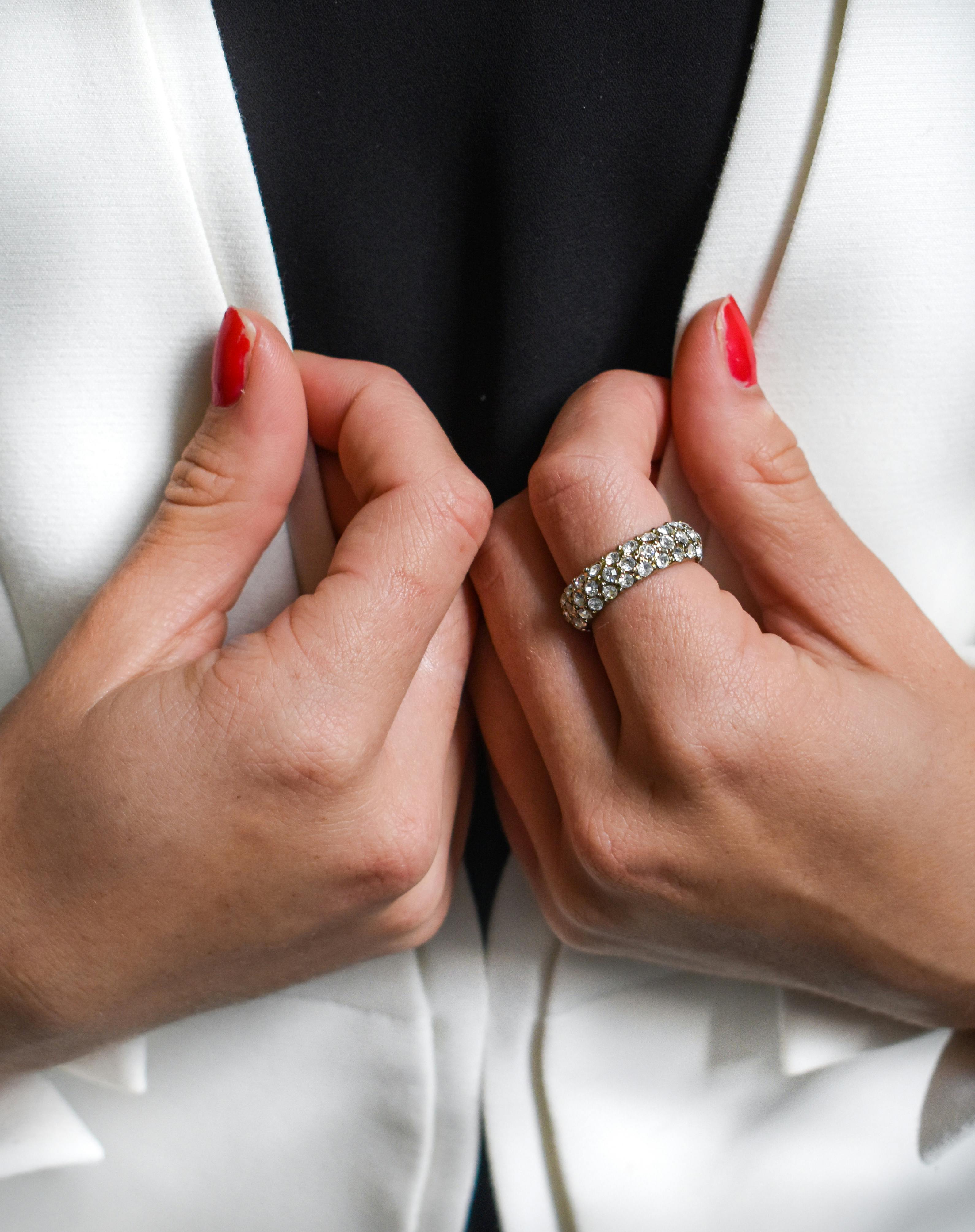 Person Wearing Diamond Ring · Free Stock Photo
