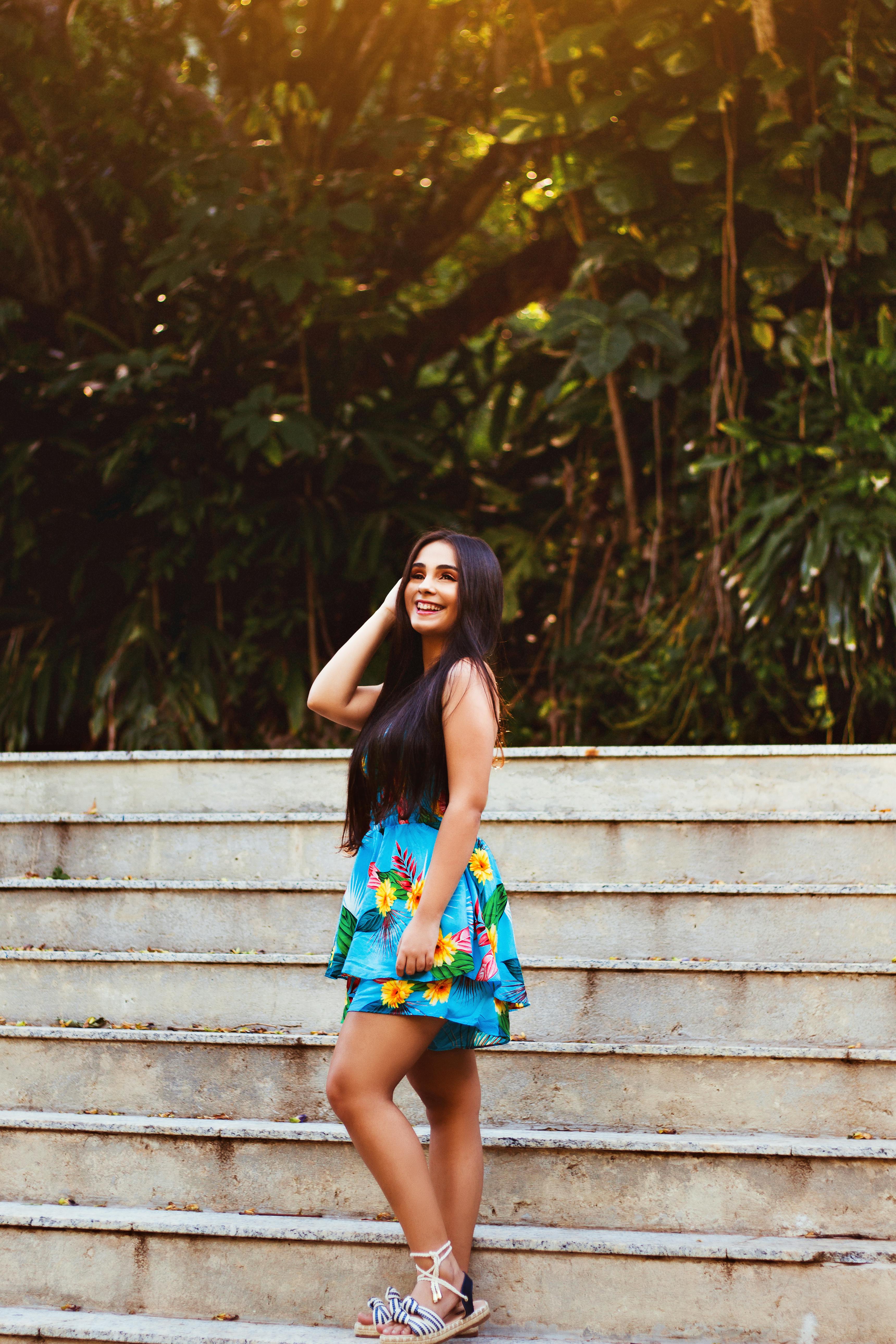 Woman in Dress · Free Stock Photo