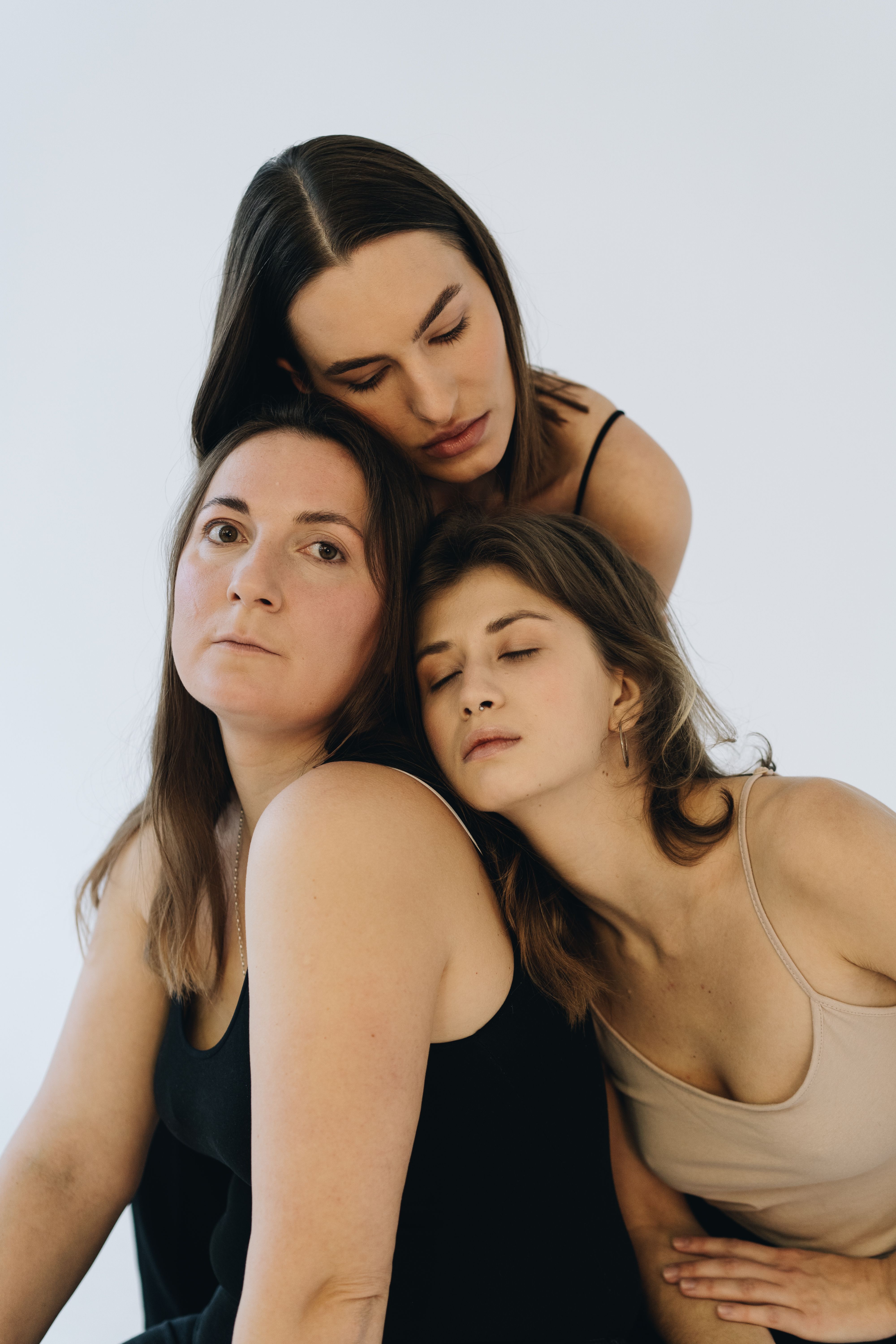 Women Leaning With Each Other · Free Stock Photo