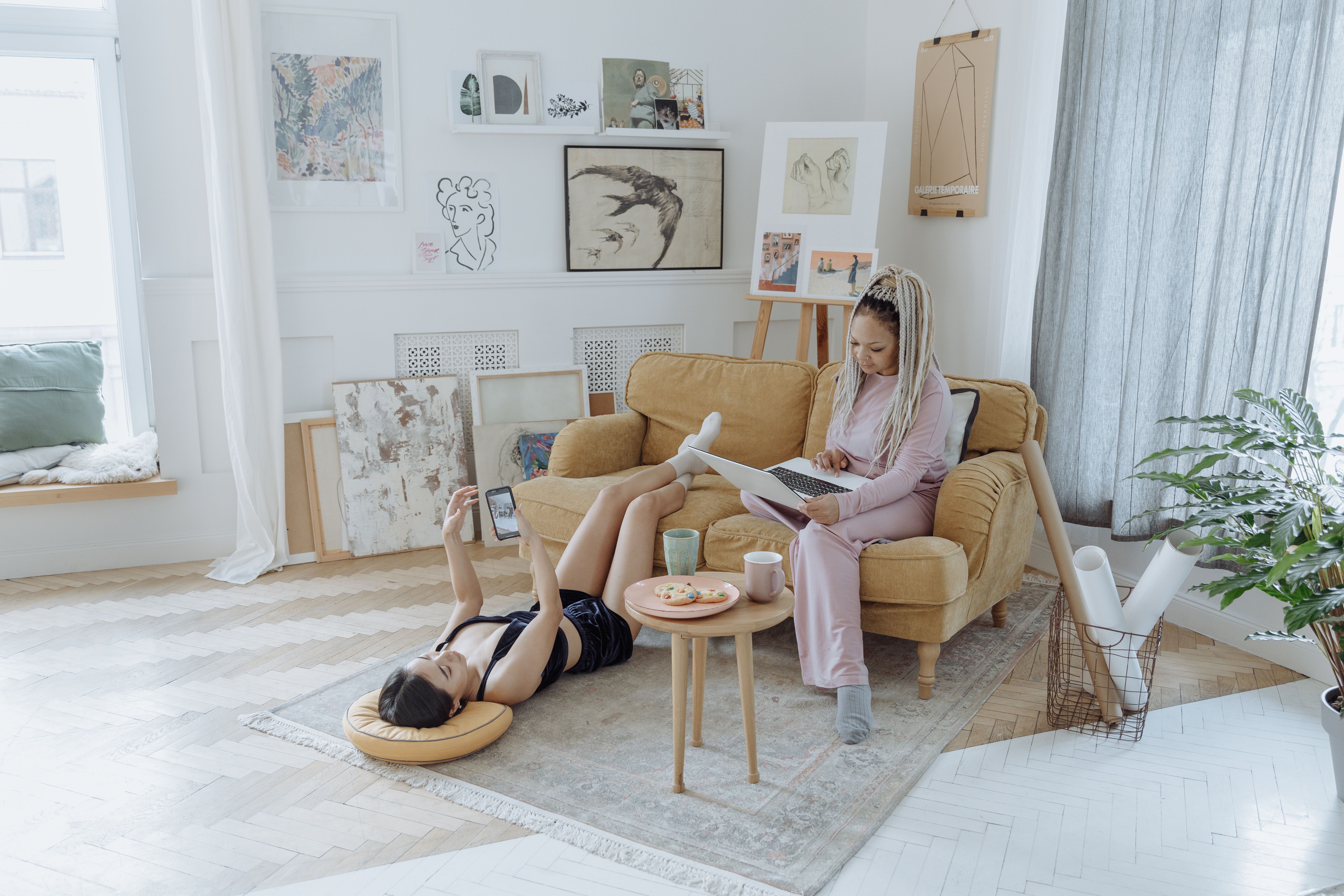Women Using Their Electronic Gadgets · Free Stock Photo
