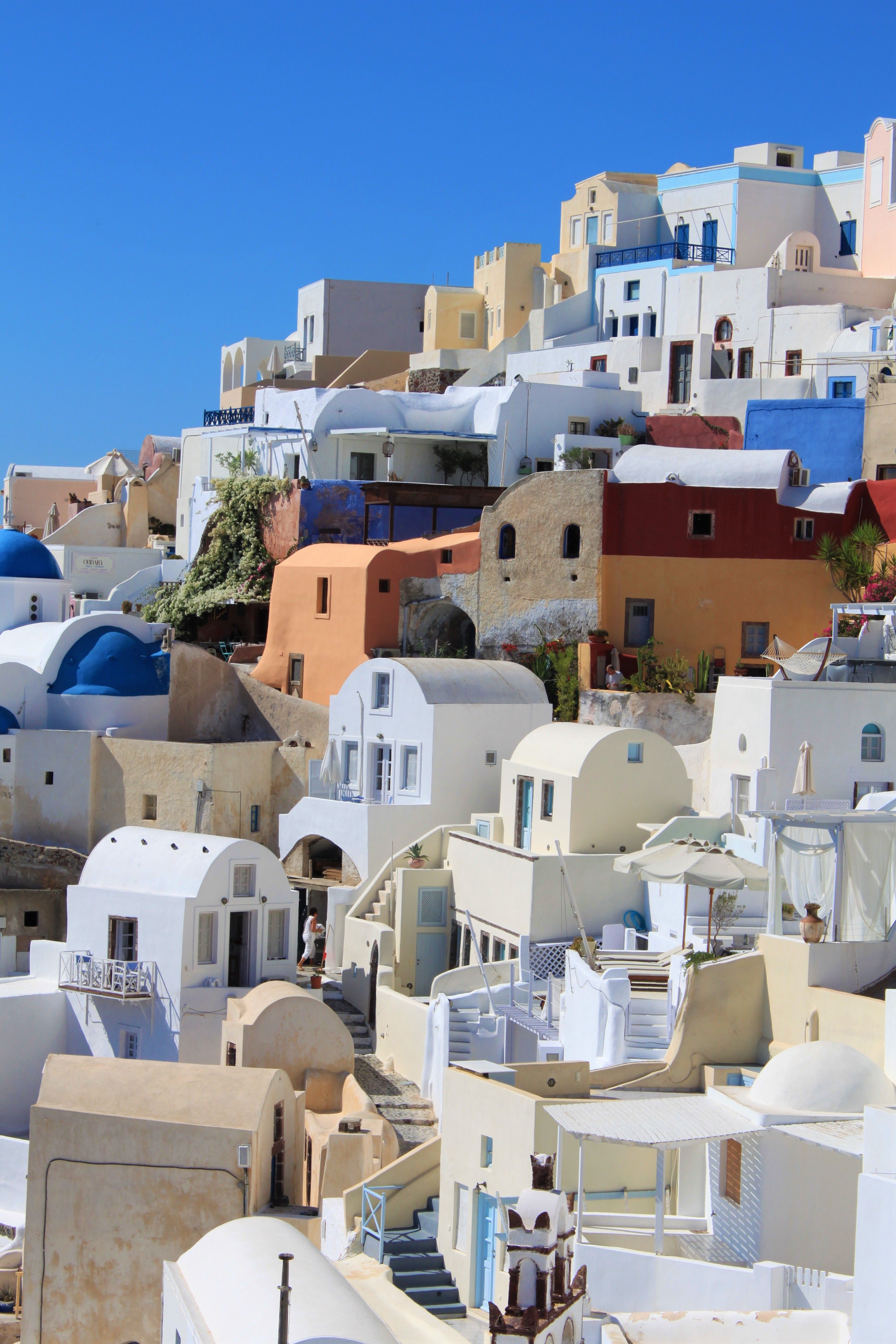 Buildings on Santorini, Greece · Free Stock Photo