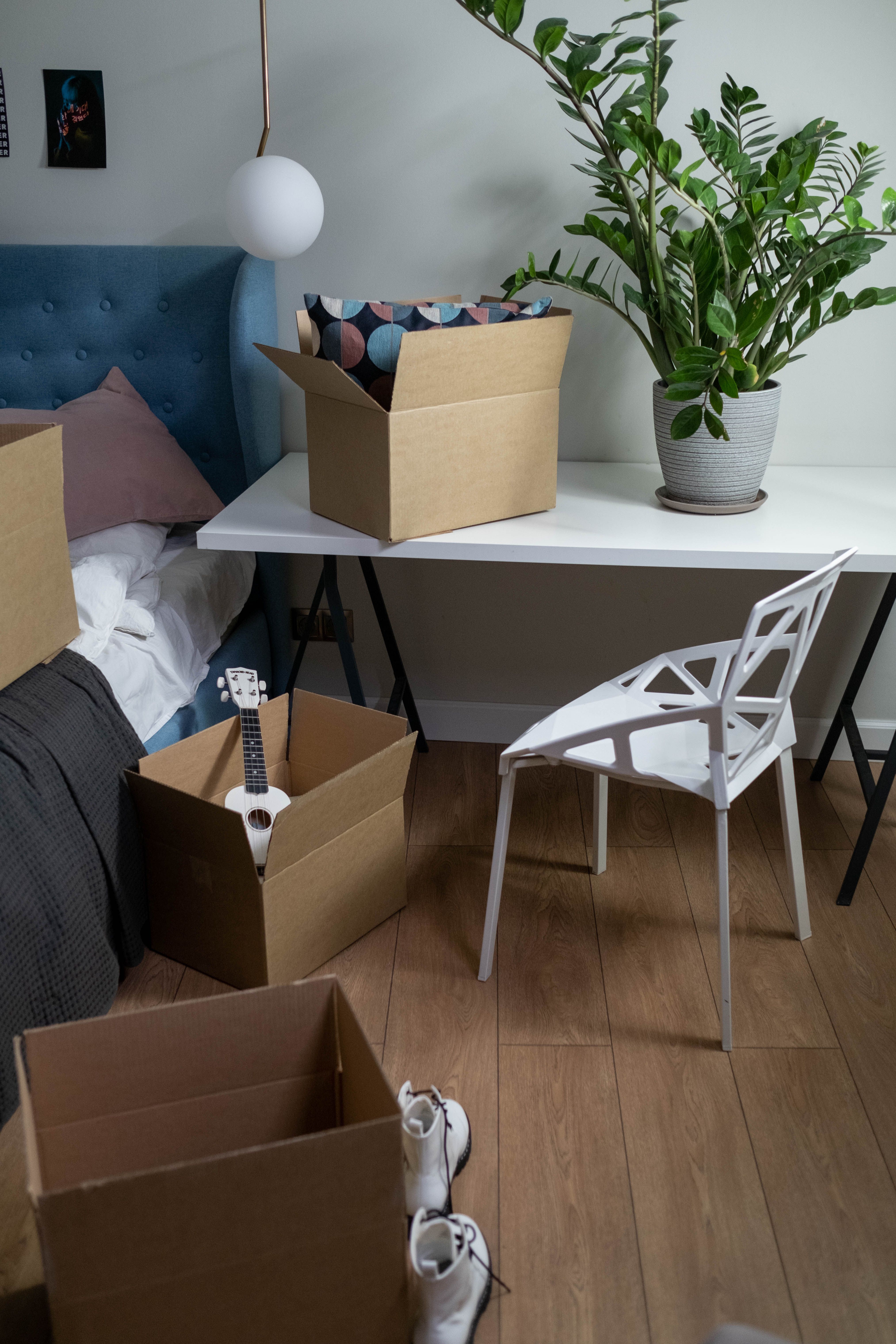 Cardboard Boxes inside a House · Free Stock Photo